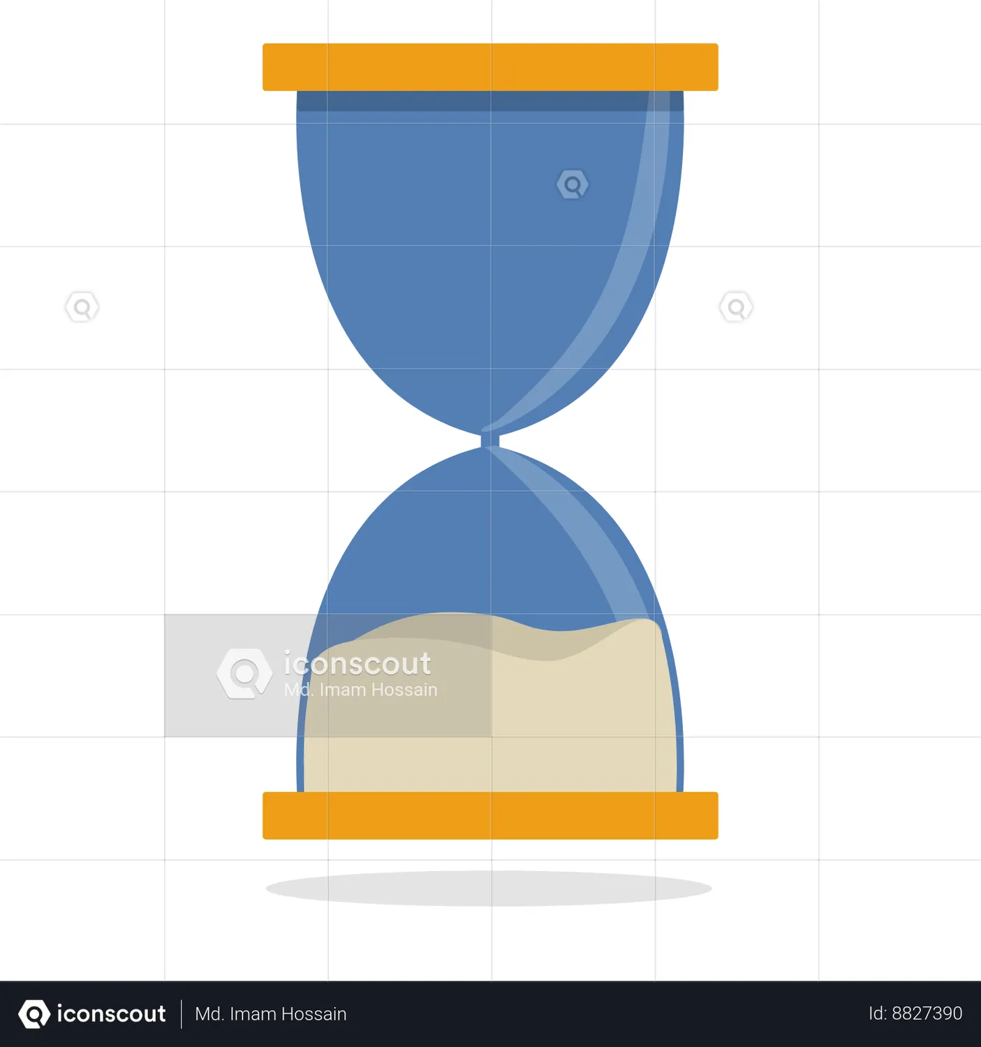 Sand Clock Animated Icon Download In Json Lottie Or Mp4 Format