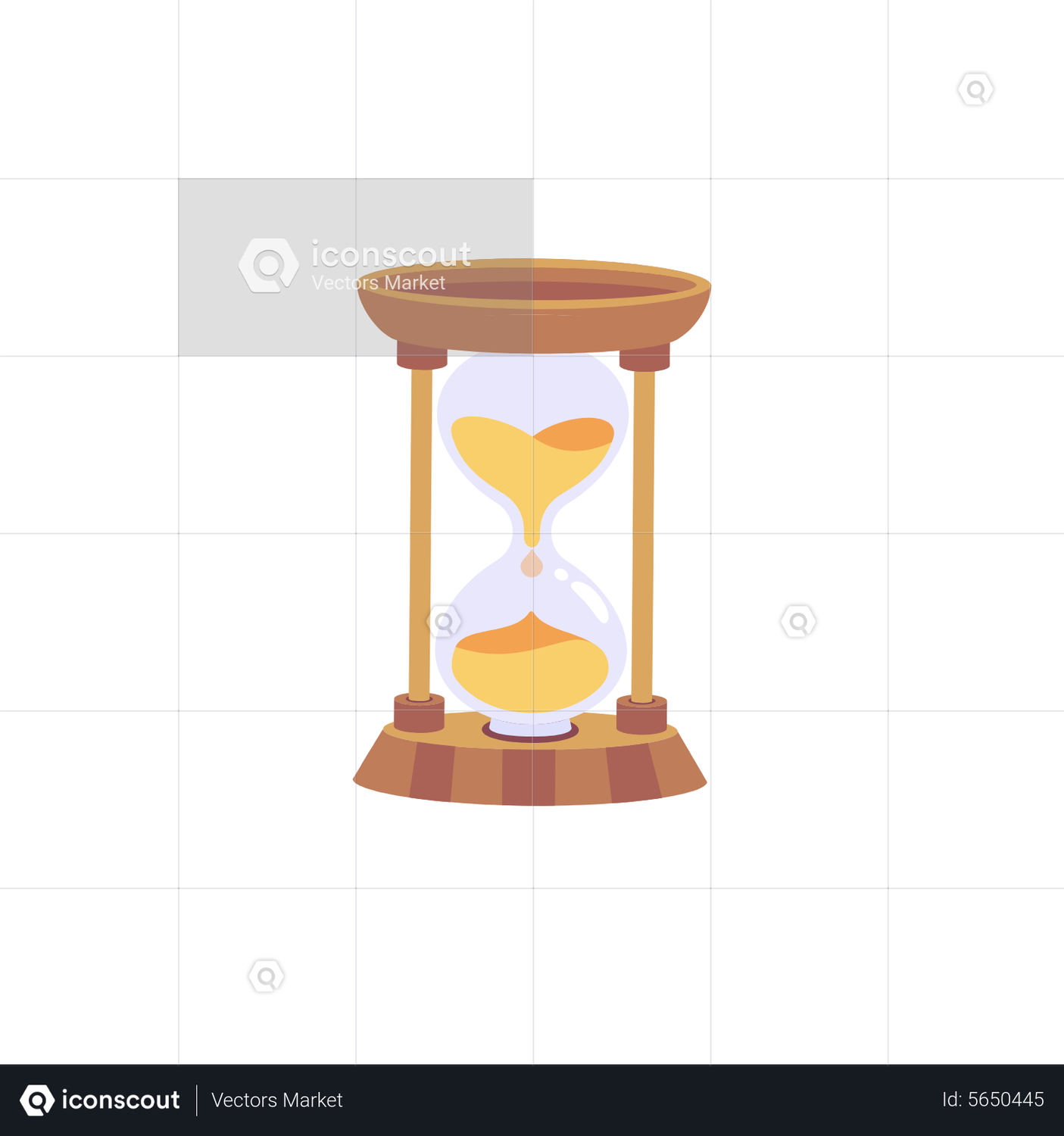 Sand Timer Animation by Vectors Market | LottieFiles