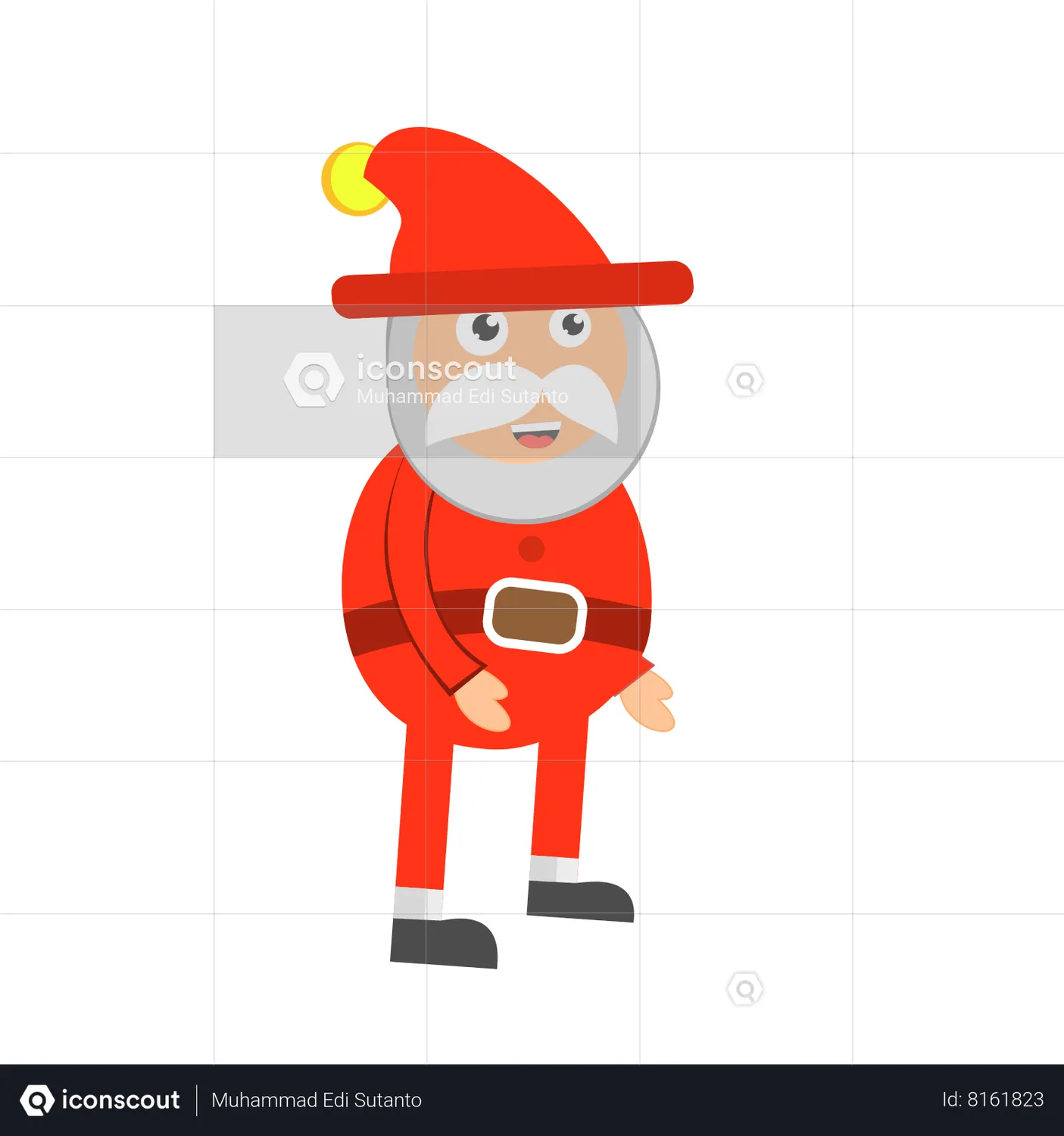 Santa Claus Walking Animation Free Download Festival And Days Animations Iconscout