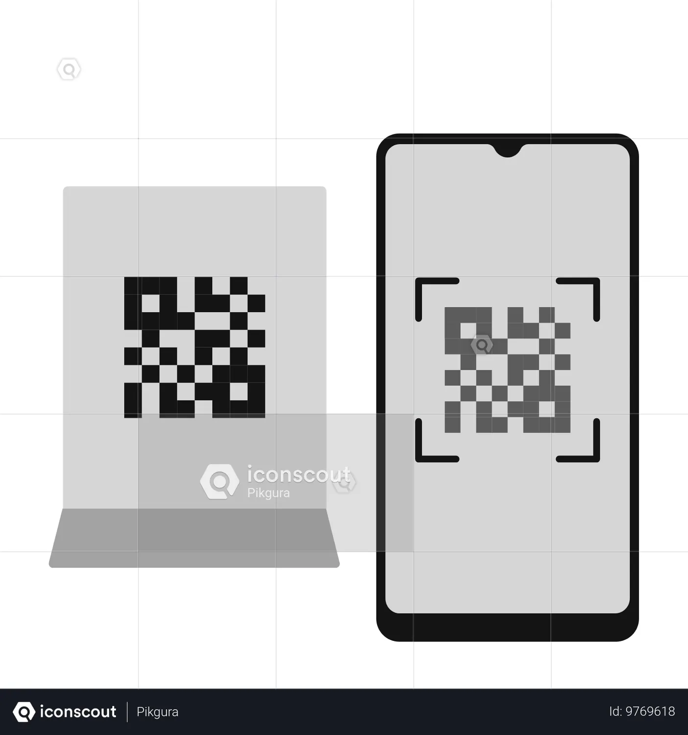 Scan QR Code Animated Icon - Free Download E-commerce & Shopping ...