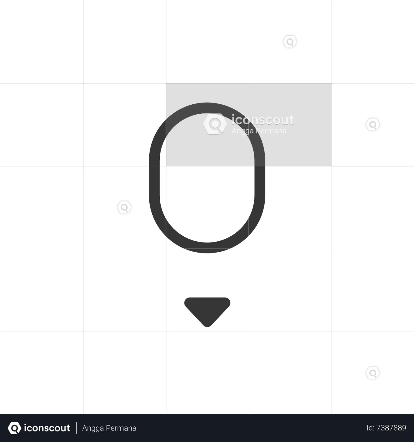 Scroll Down Animated Icon - Free Download User Interface Animated Icons ...