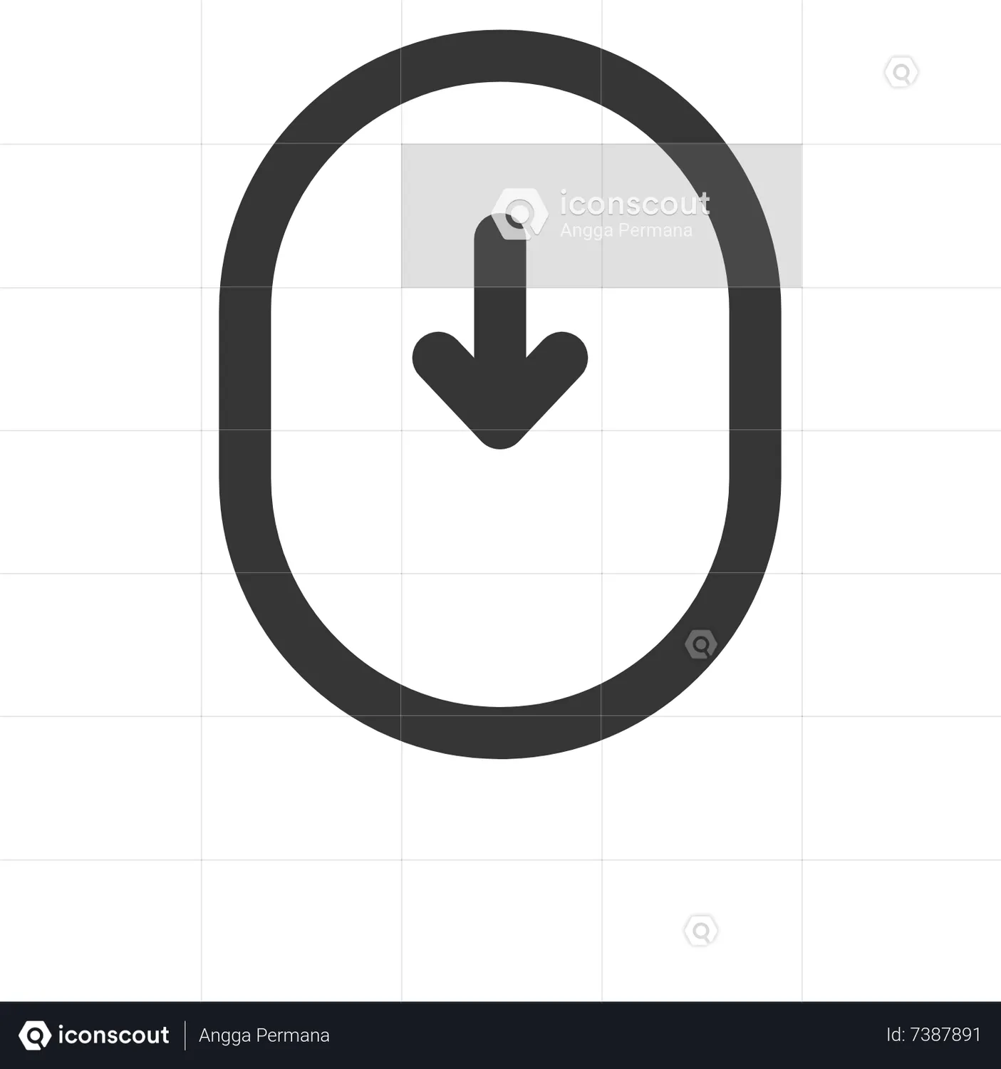 Scroll Down Animated Icon - Free Download User Interface Animated Icons ...