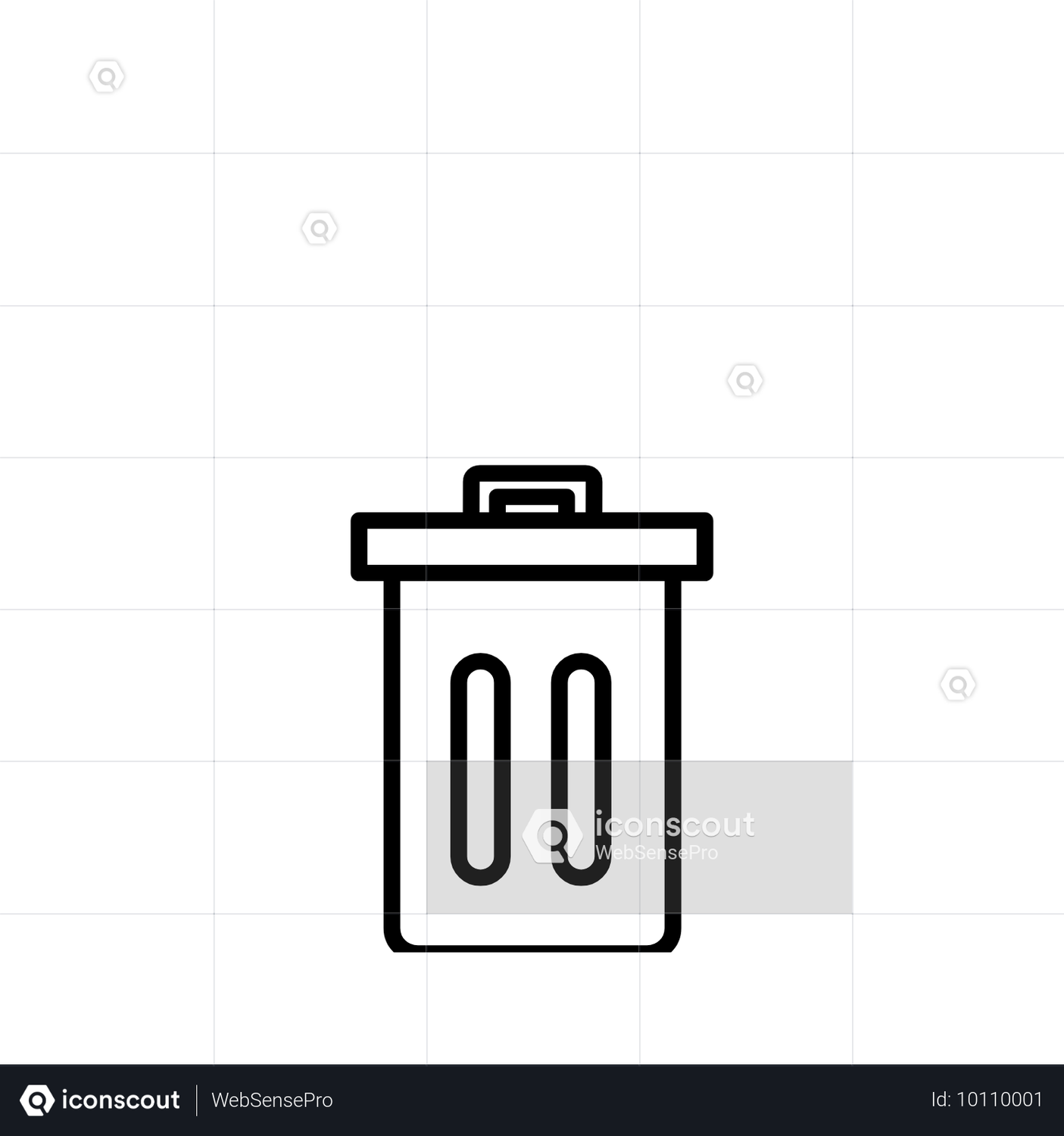 Secure Recycle Bin Animation by WebSensePro | LottieFiles