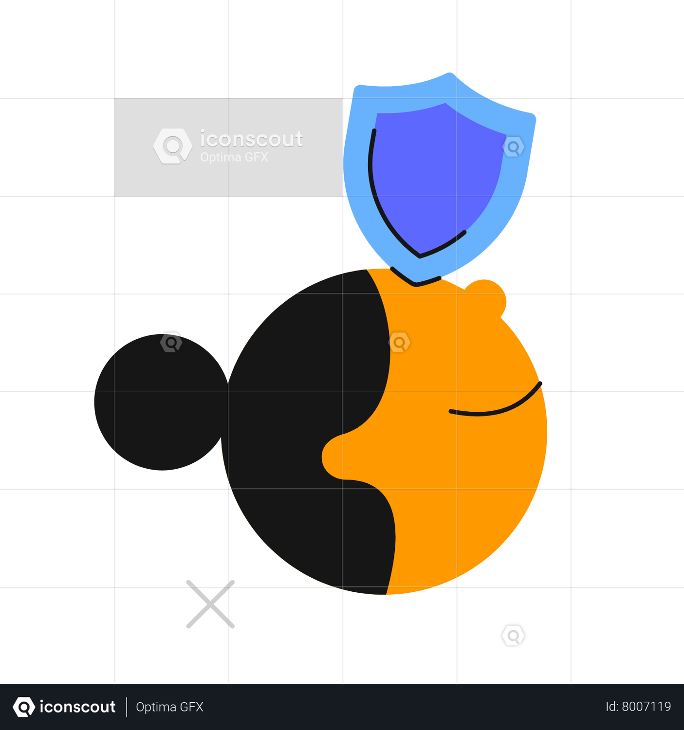Secure shield Animation by Optima GFX | LottieFiles