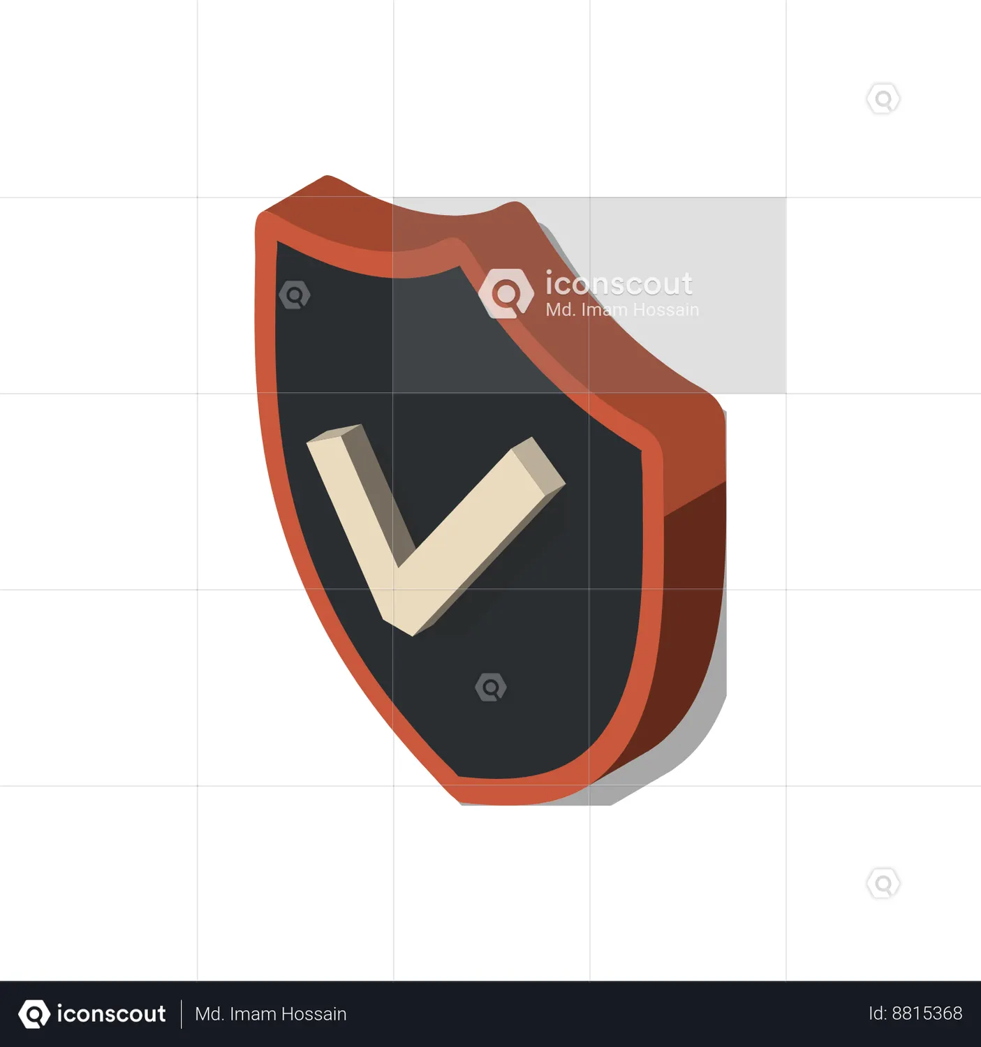 Security Shield Animated Icon download in JSON, LOTTIE or MP4 format