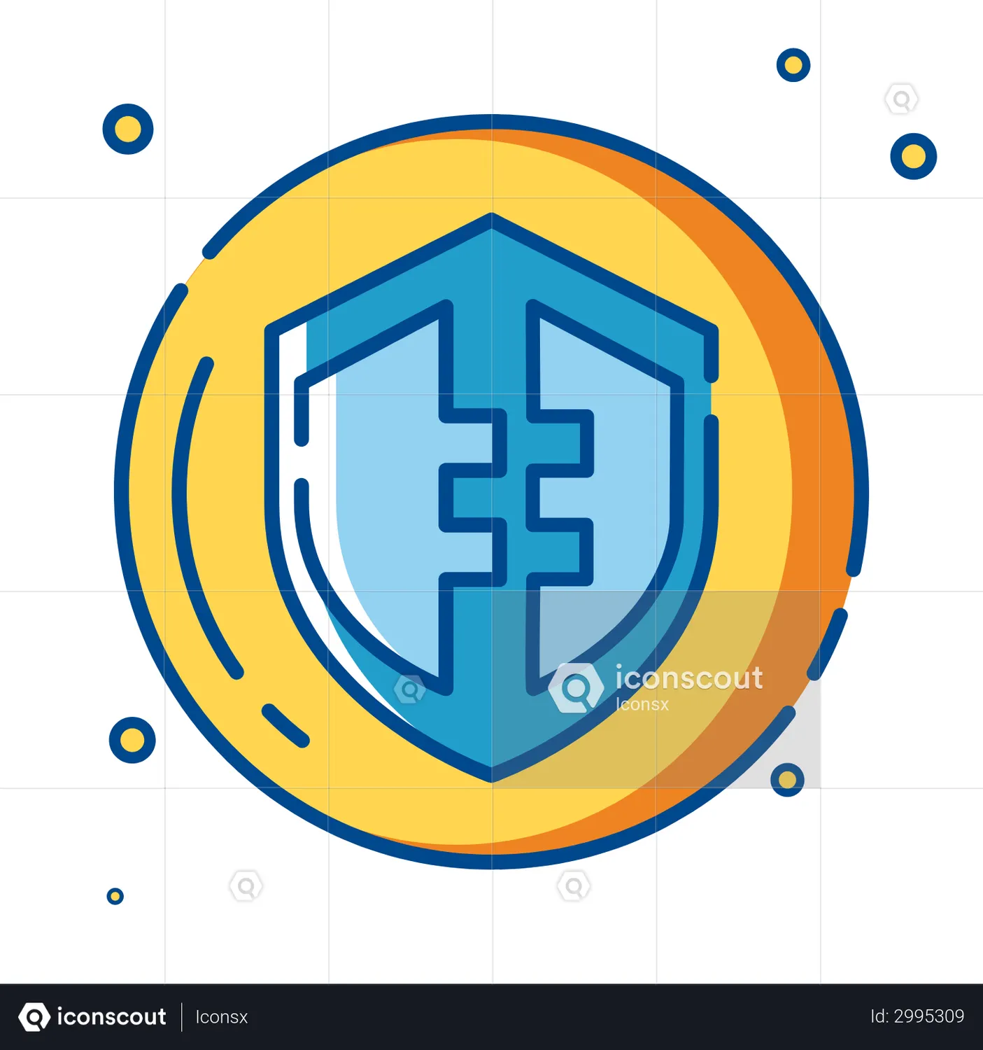 Security Shield Animated Icon download in JSON, LOTTIE or MP4 format