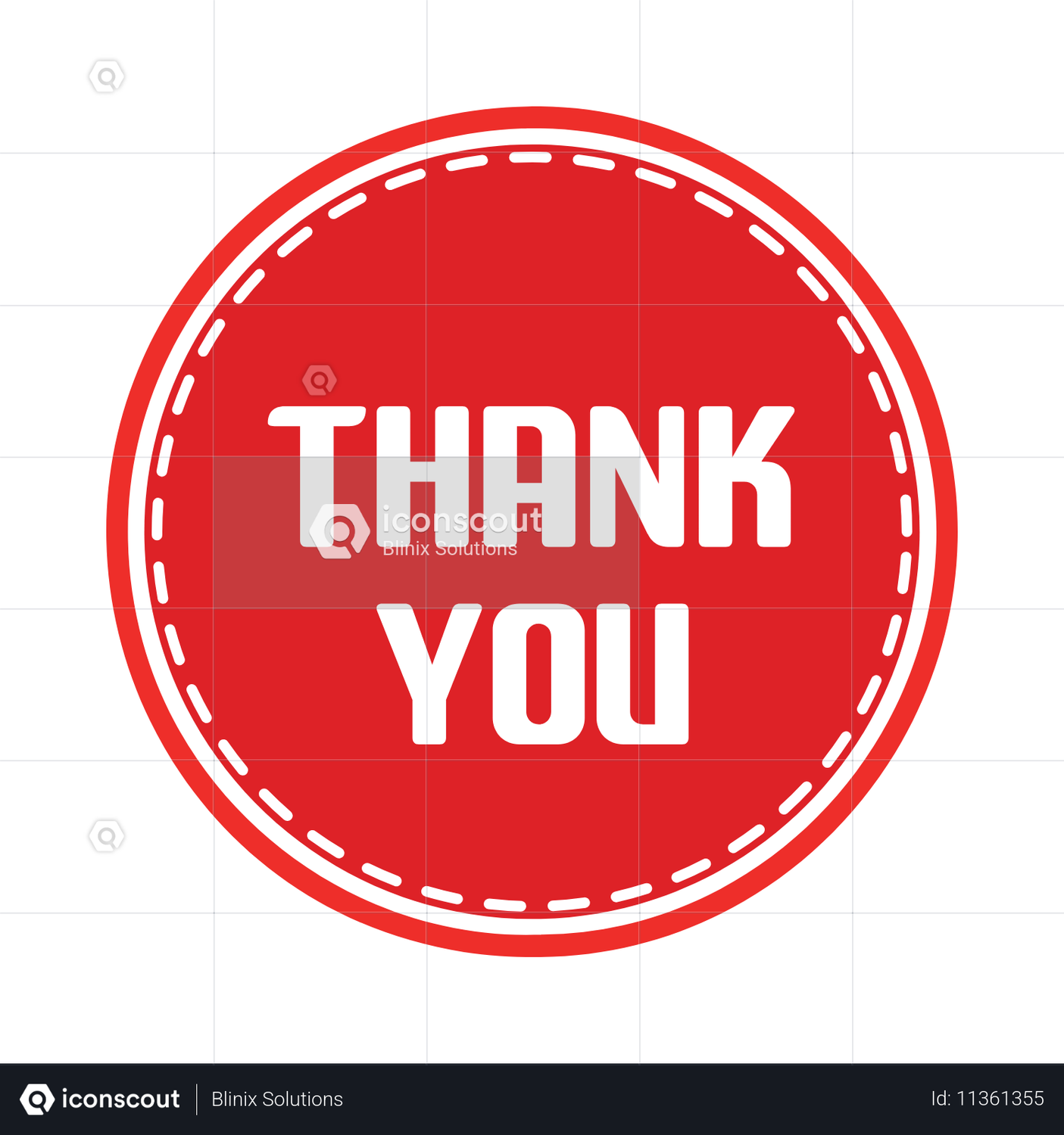 obrigado selo Animation by Blinix Solutions | LottieFiles