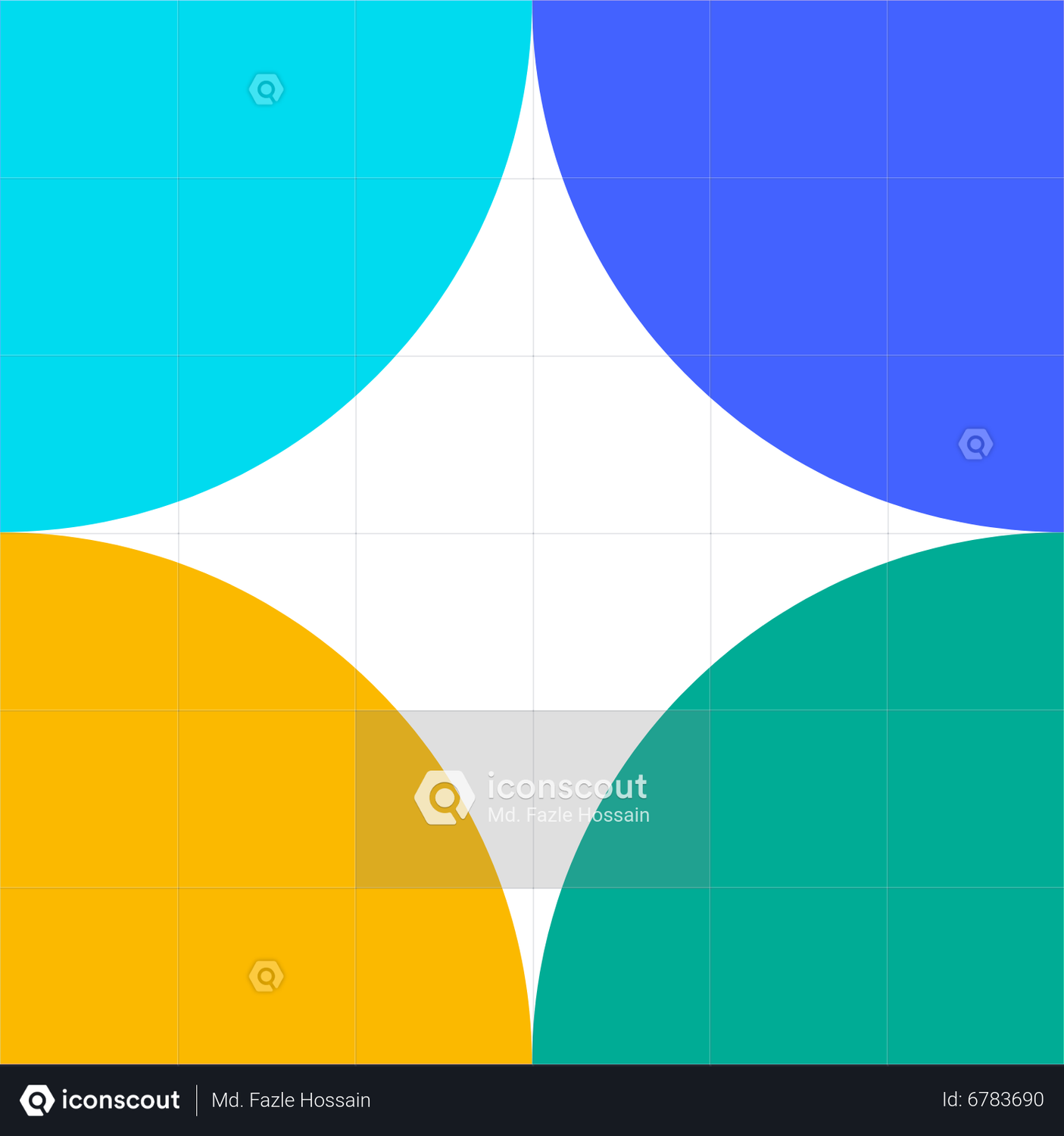 Shapes Loader Animation by Md. Fazle Hossain | LottieFiles