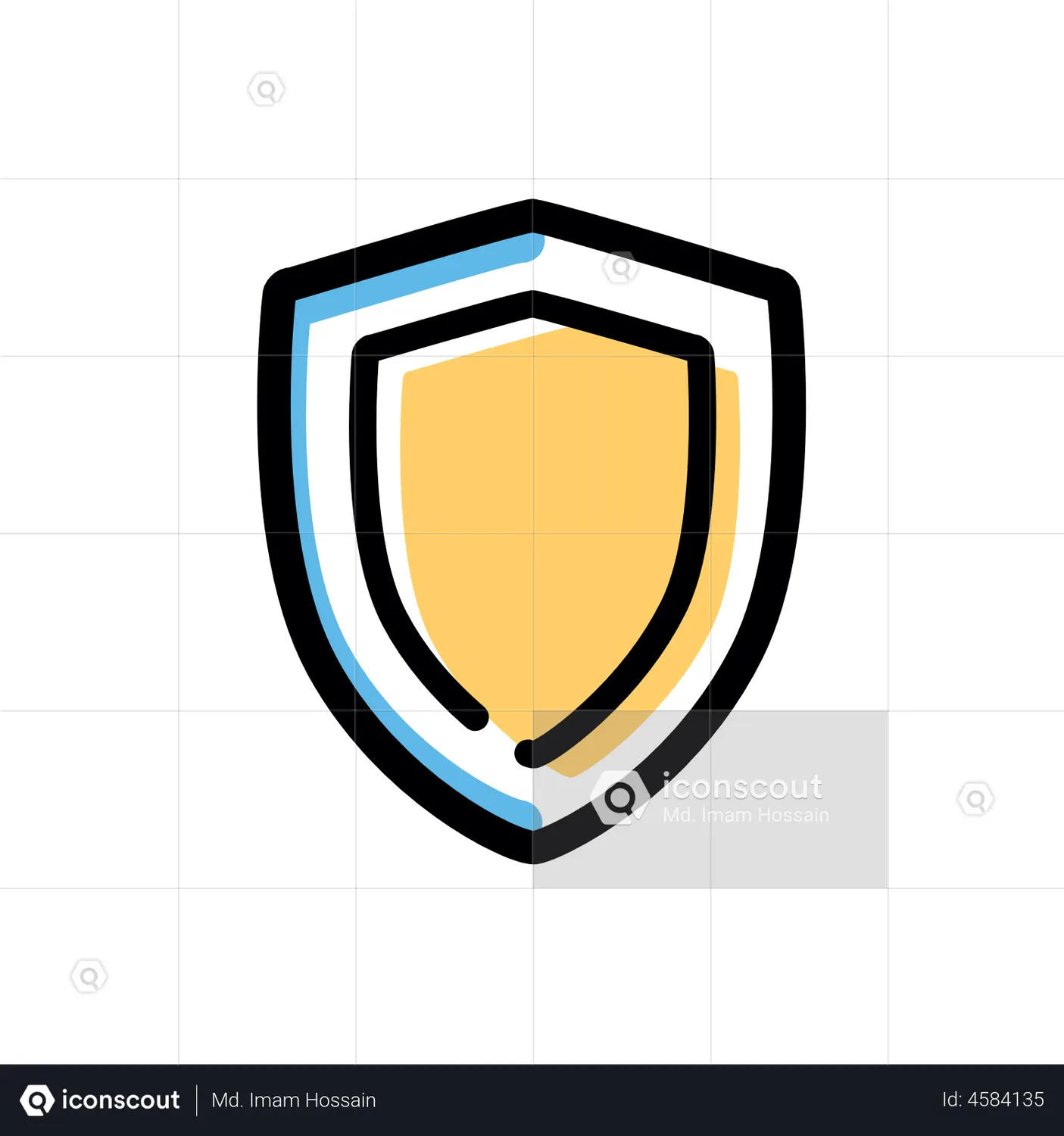 Shield Animated Icon download in JSON, LOTTIE or MP4 format