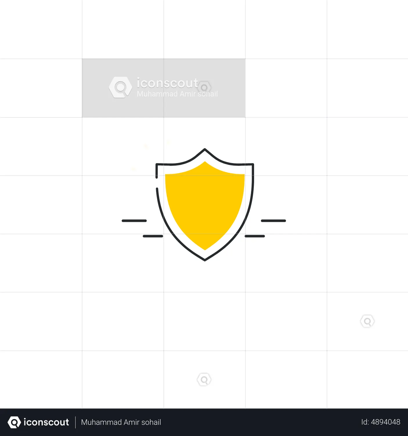 Shield Animated Icon download in JSON, LOTTIE or MP4 format