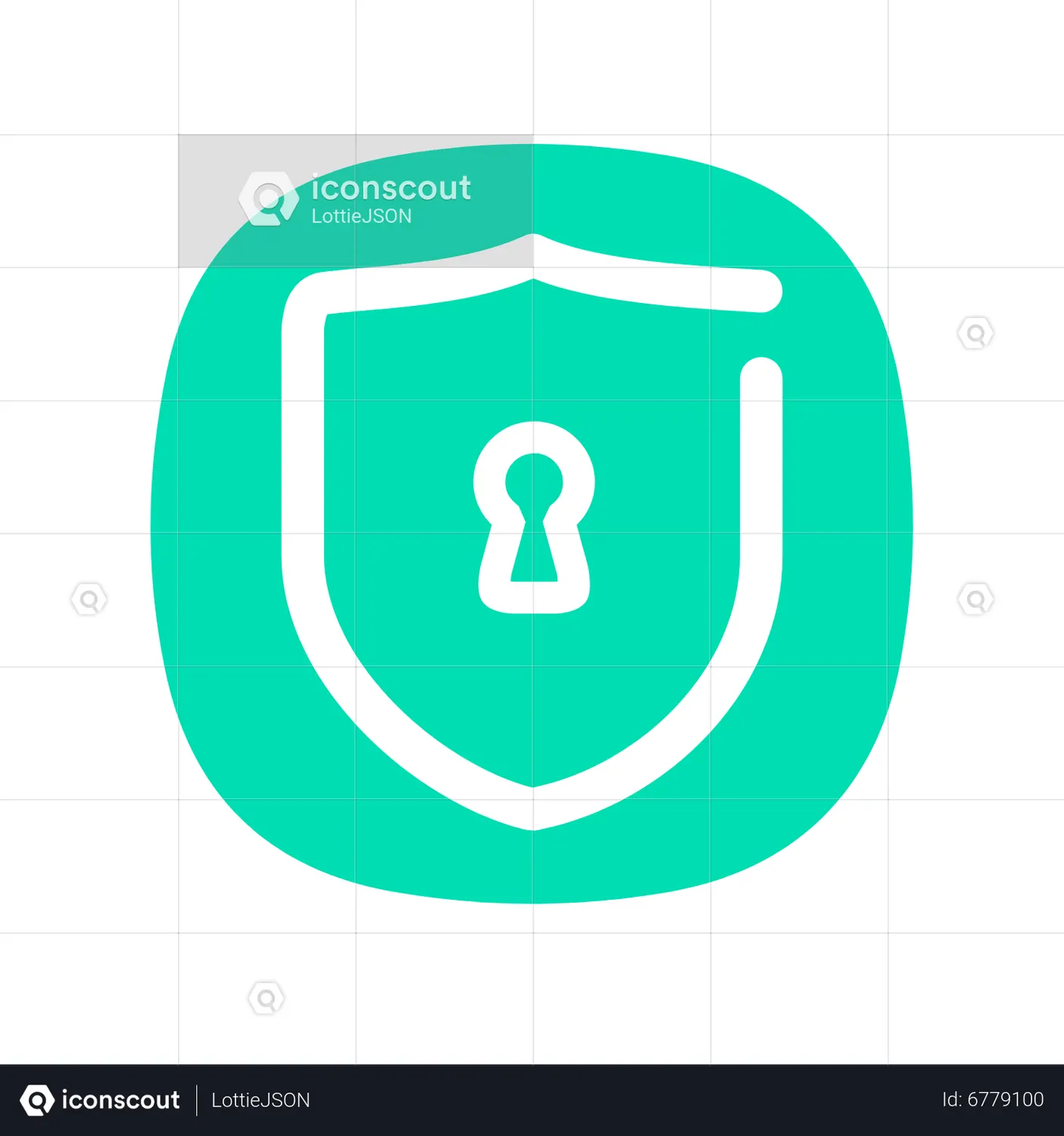 Shield Lock Animated Icon - Free Download User Interface Animated Icons ...