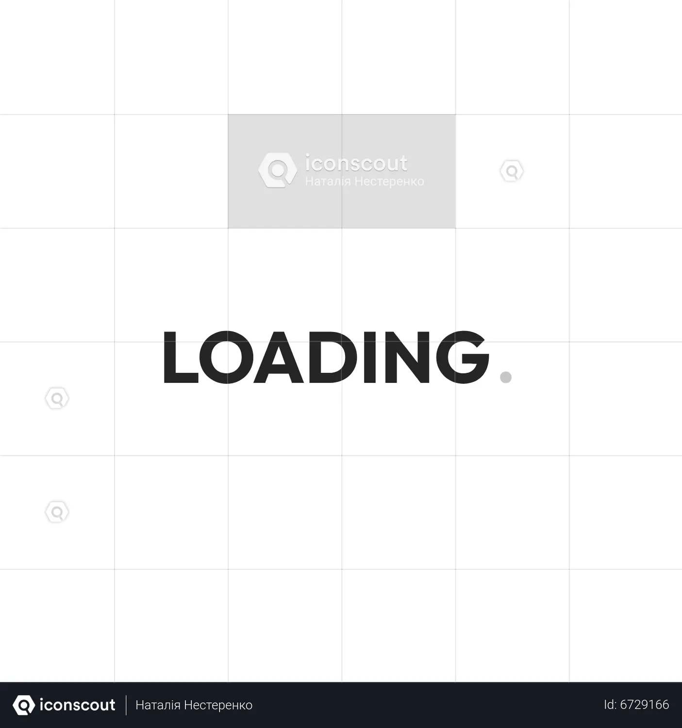 Simple text loader Animated Illustration download in JSON, LOTTIE or ...