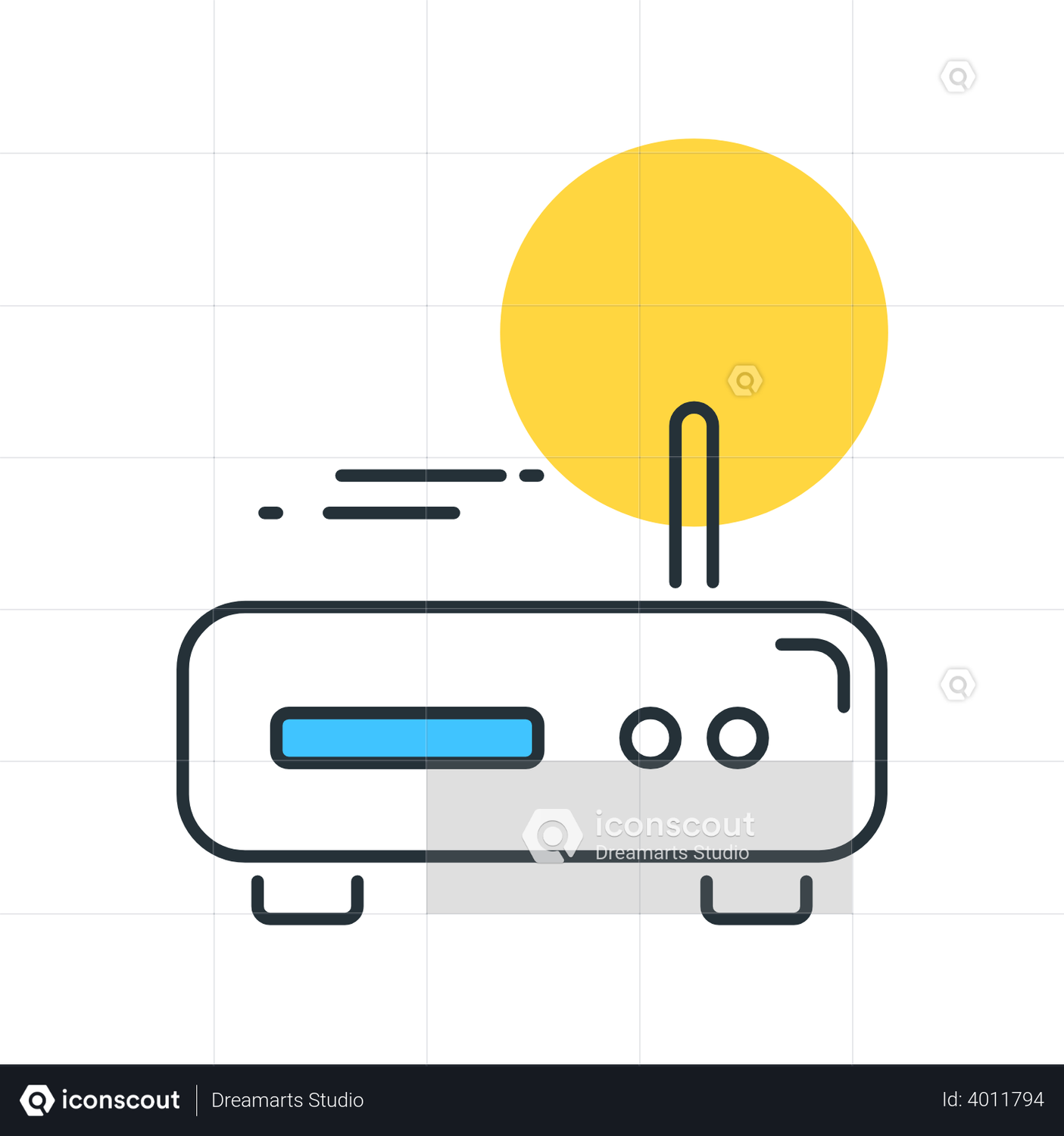 Smart Wifi Router Animation by Dreamarts Studio | LottieFiles Smart Wifi Router Animation by Dreamarts Studio | LottieFiles