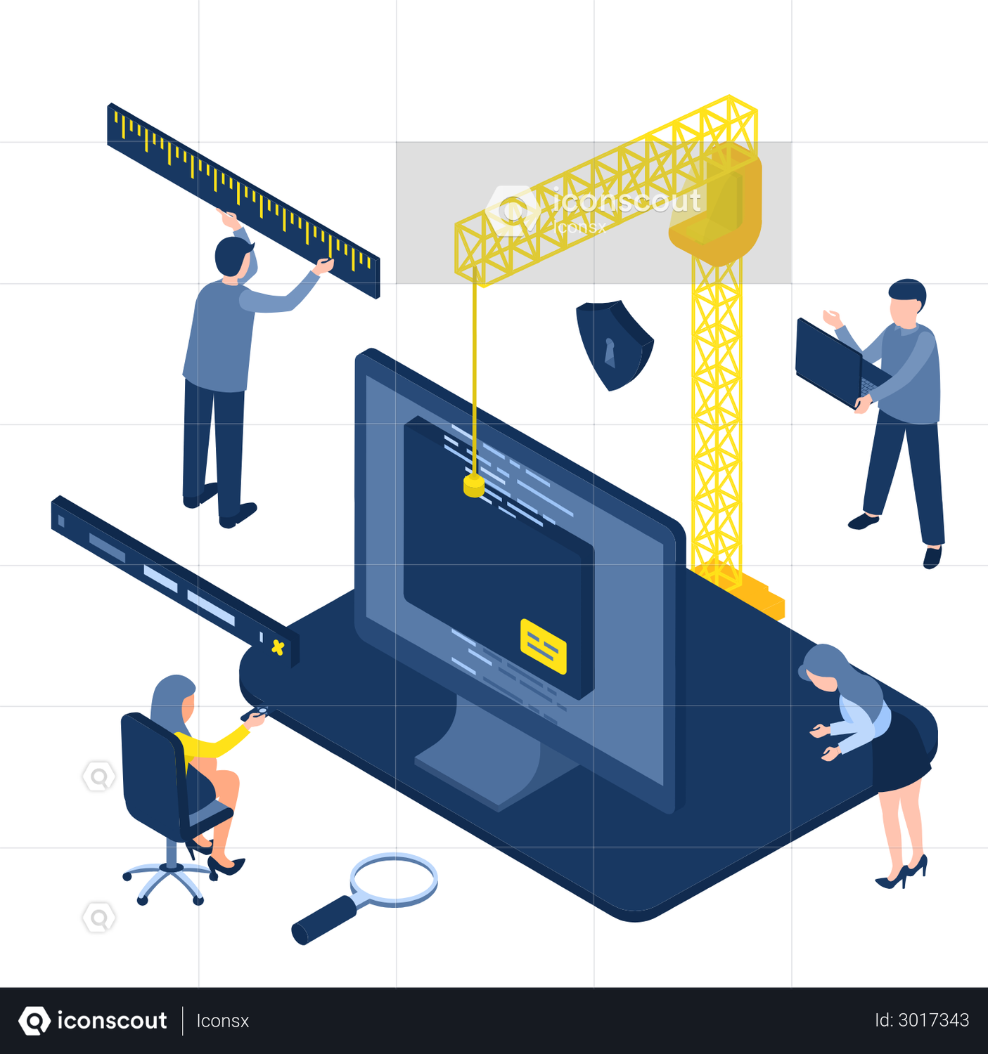 Software Development Animation by Iconsx | LottieFiles