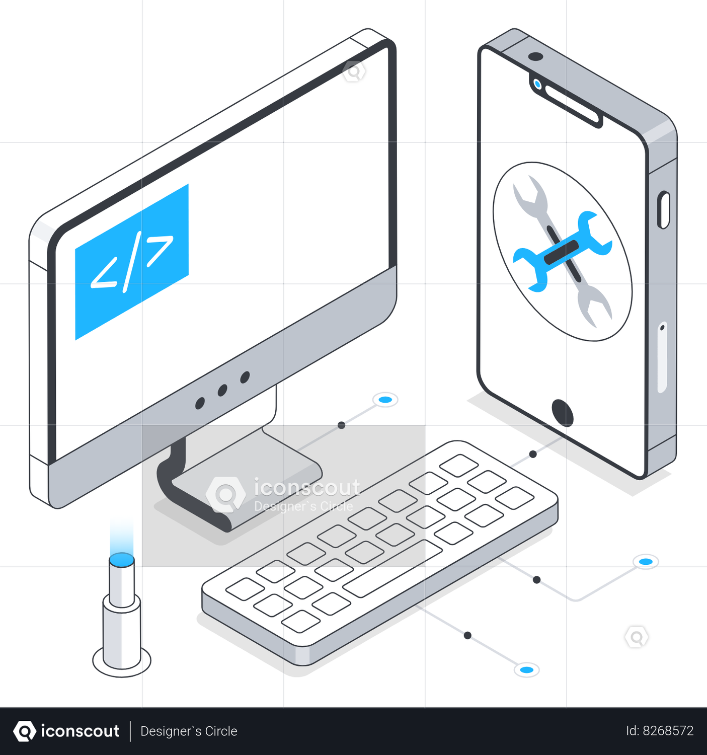 Software Engineering Animation by Design Circle | LottieFiles