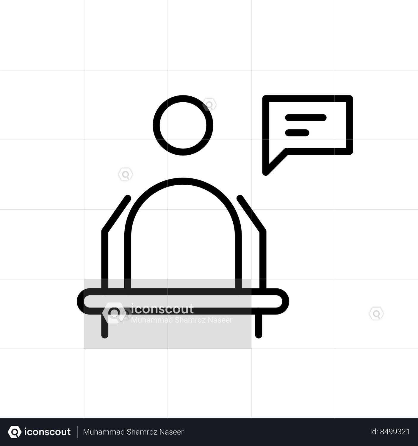 Speech Animation by Blinix Solutions | LottieFiles