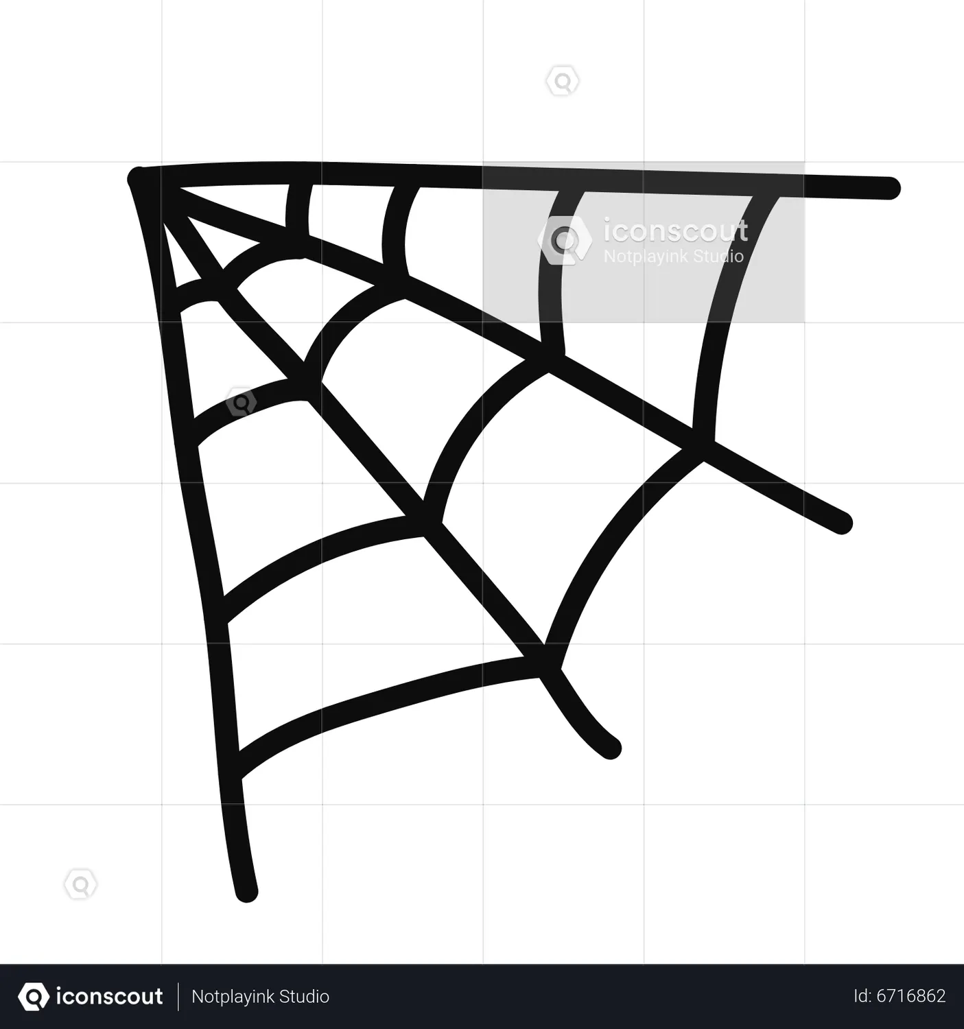 Spider Web Animated Icon download in JSON, LOTTIE or MP4 format