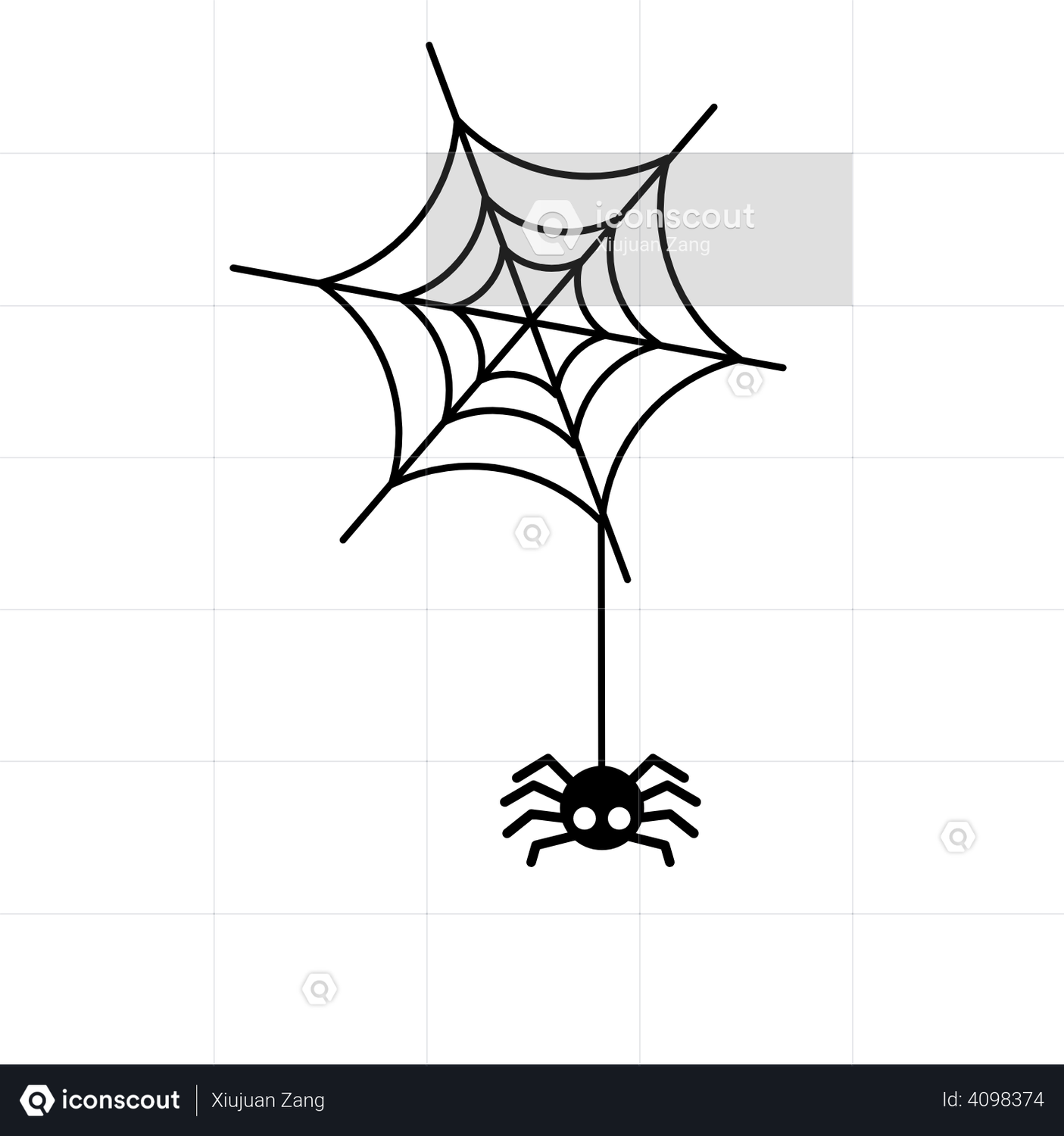 Spider Web Animation by Xiujuan Zang | LottieFiles