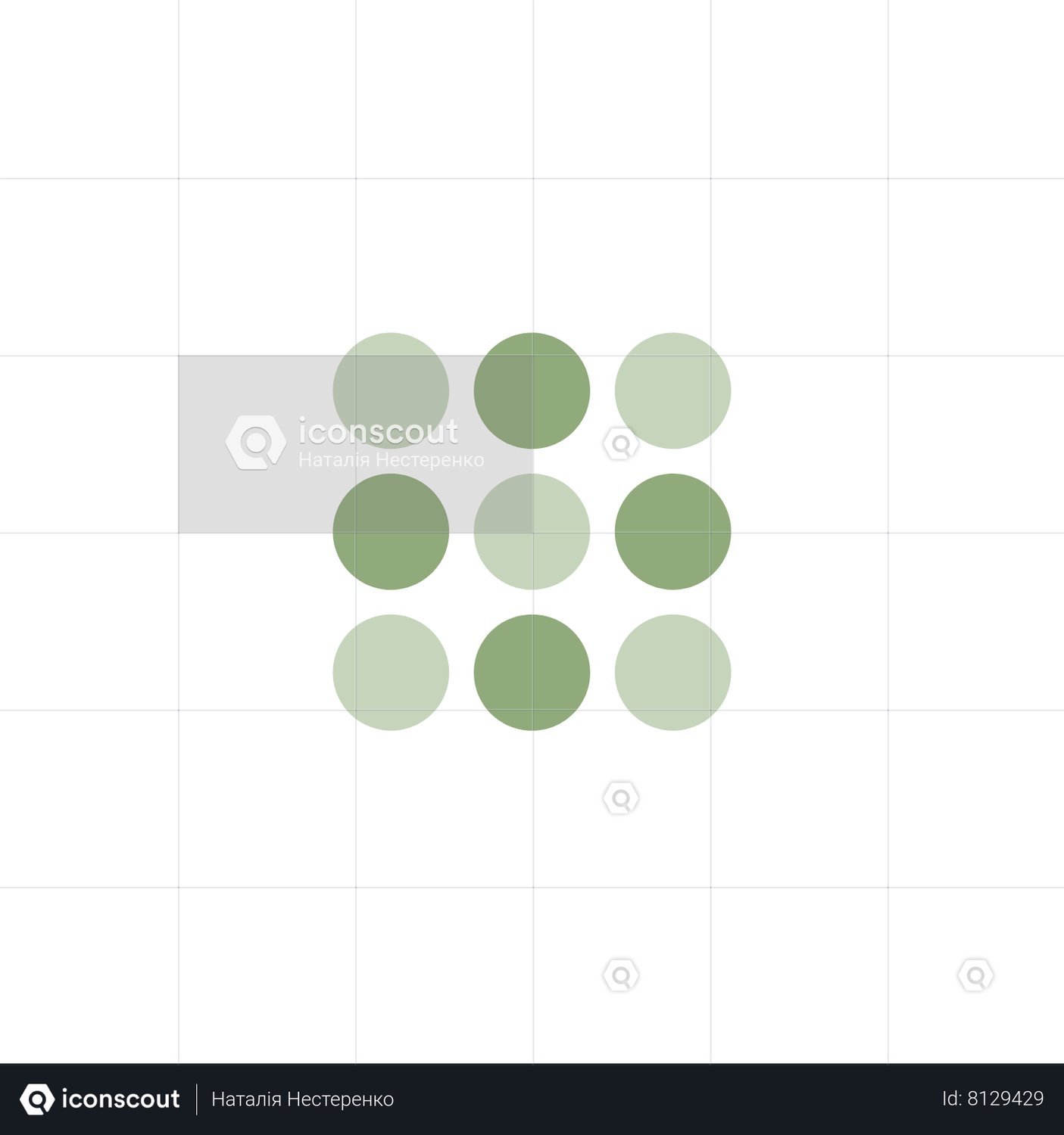 Square Dots Flickering Animation By Наталія Нестеренко Lottiefiles