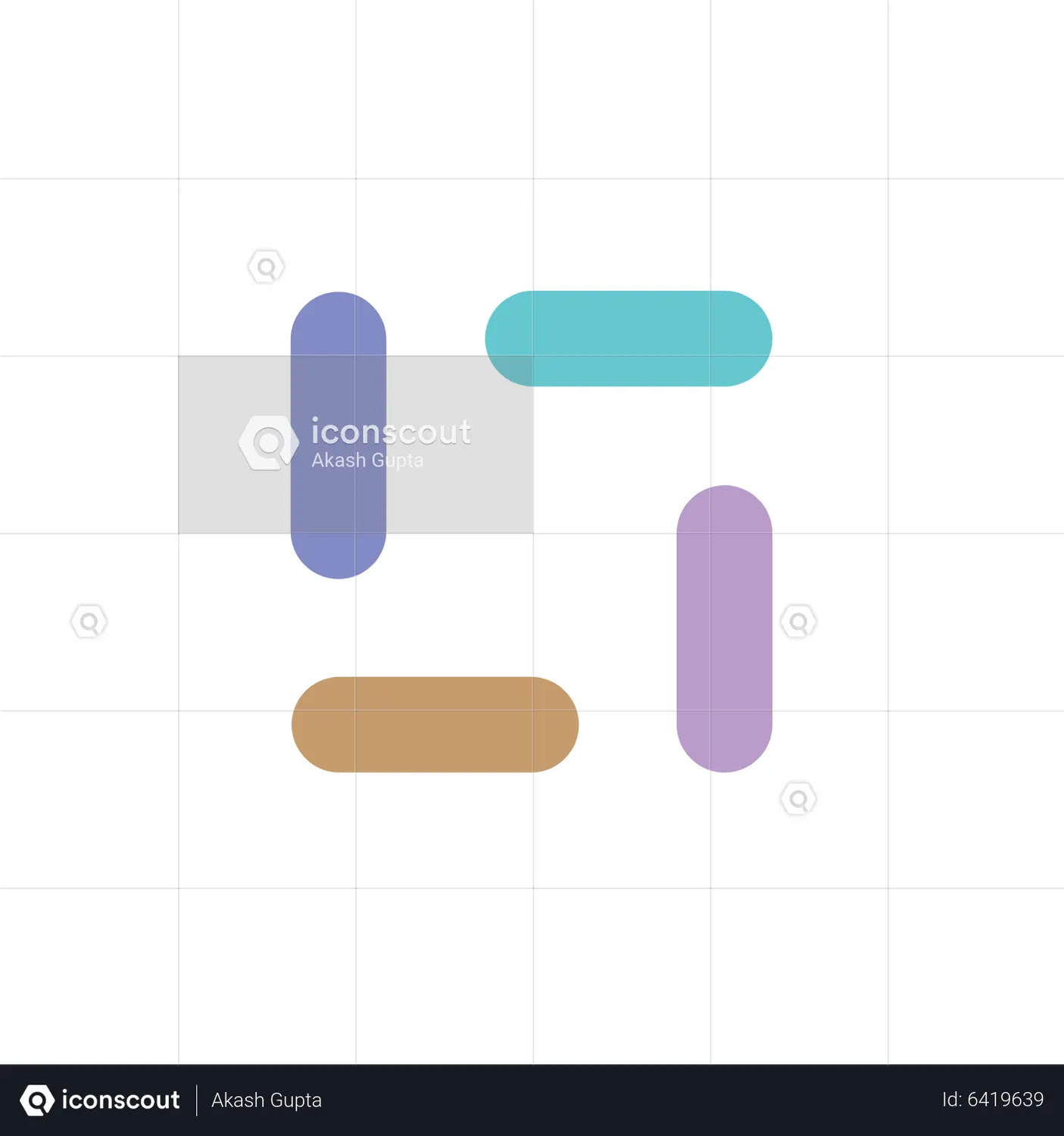 Square Lines Animated Icon download in JSON, LOTTIE or MP4 format