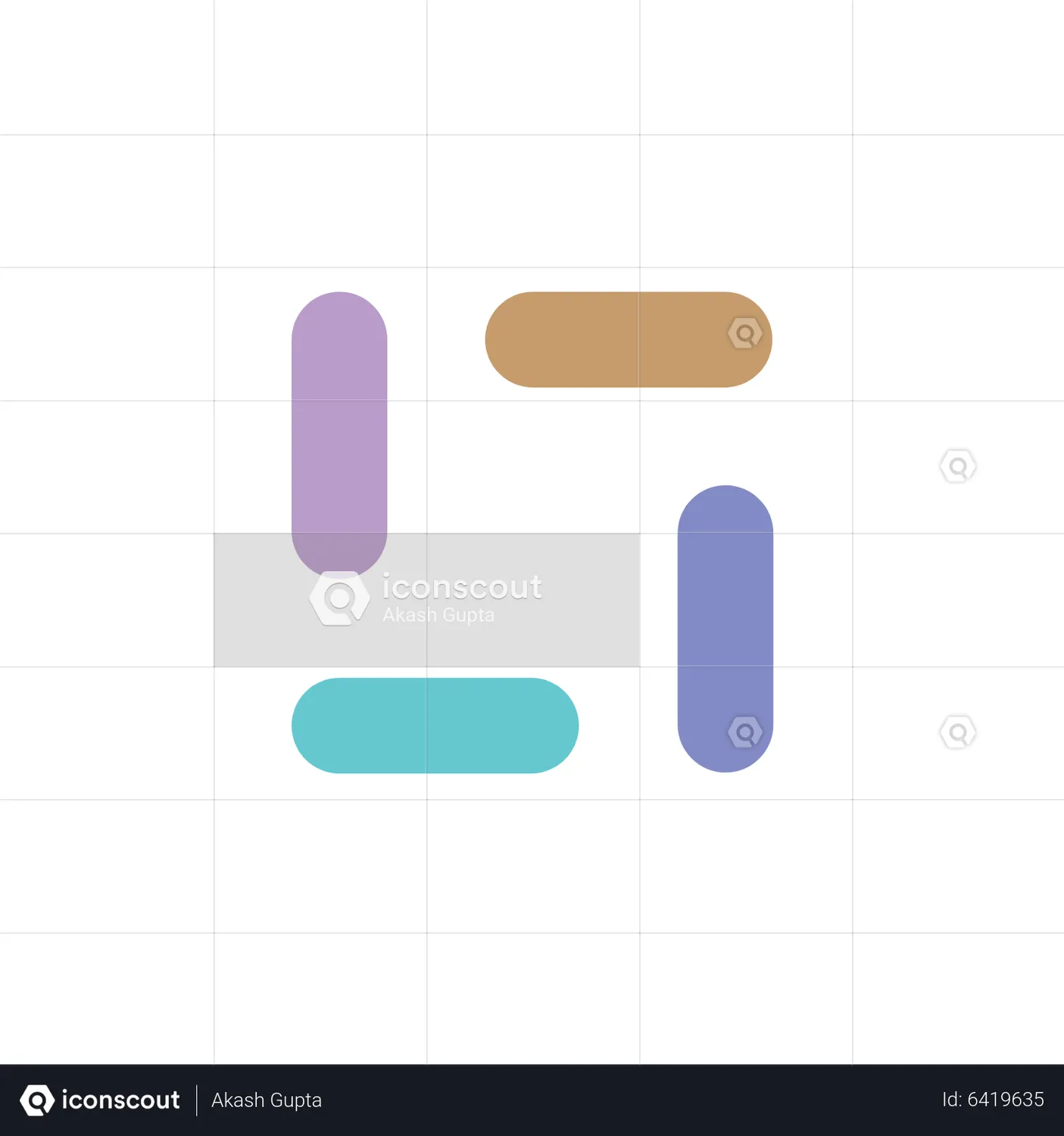 Square Lines Loader Animated Icon download in JSON, LOTTIE or MP4 format