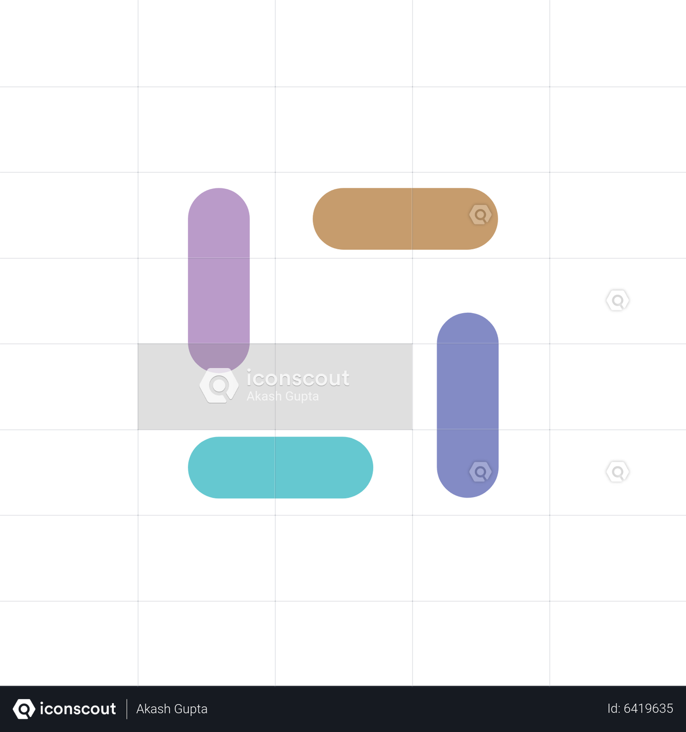 Square Lines Loader Animation by Akash Gupta | LottieFiles