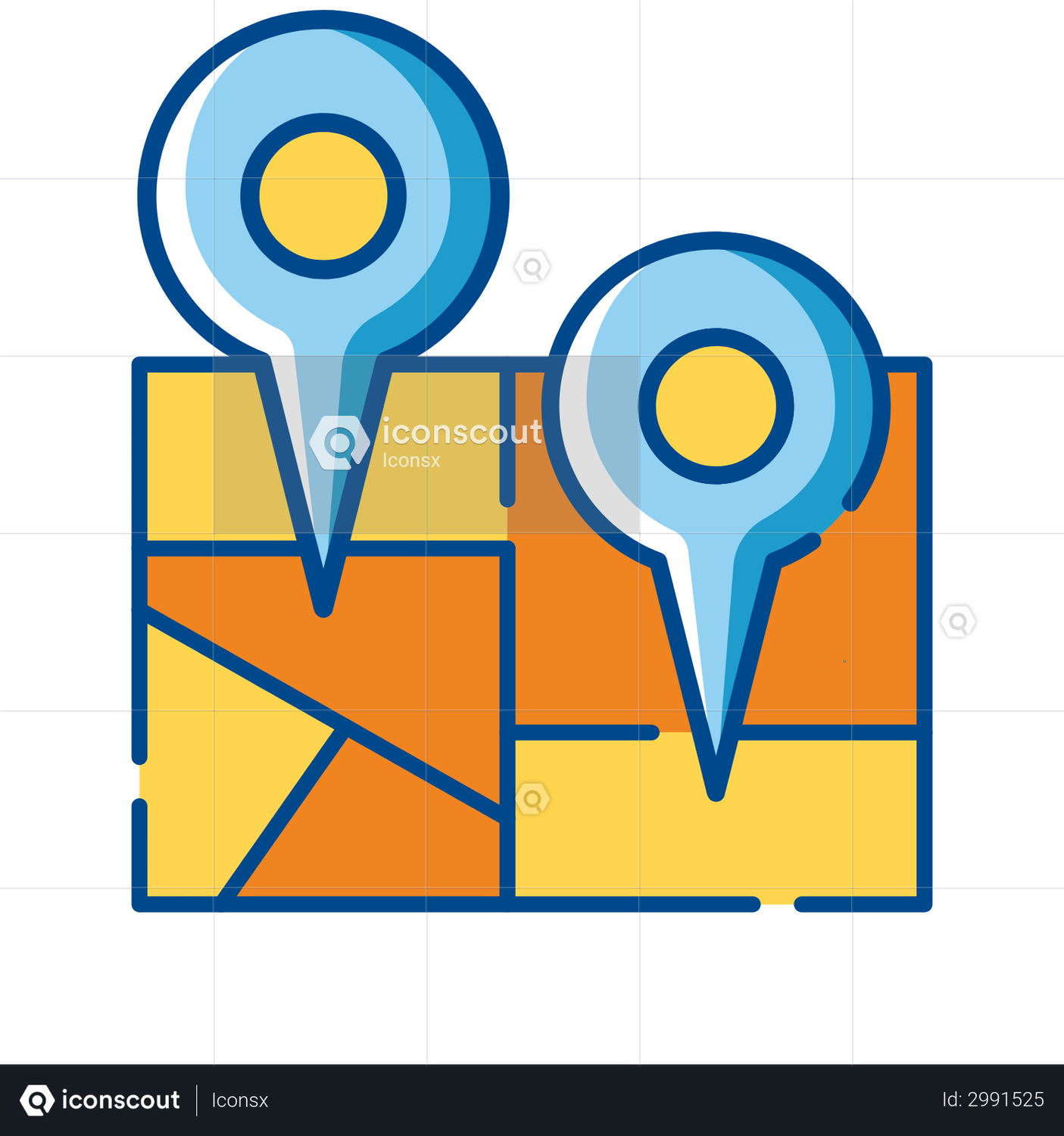 Standort Animation by Iconsx | LottieFiles