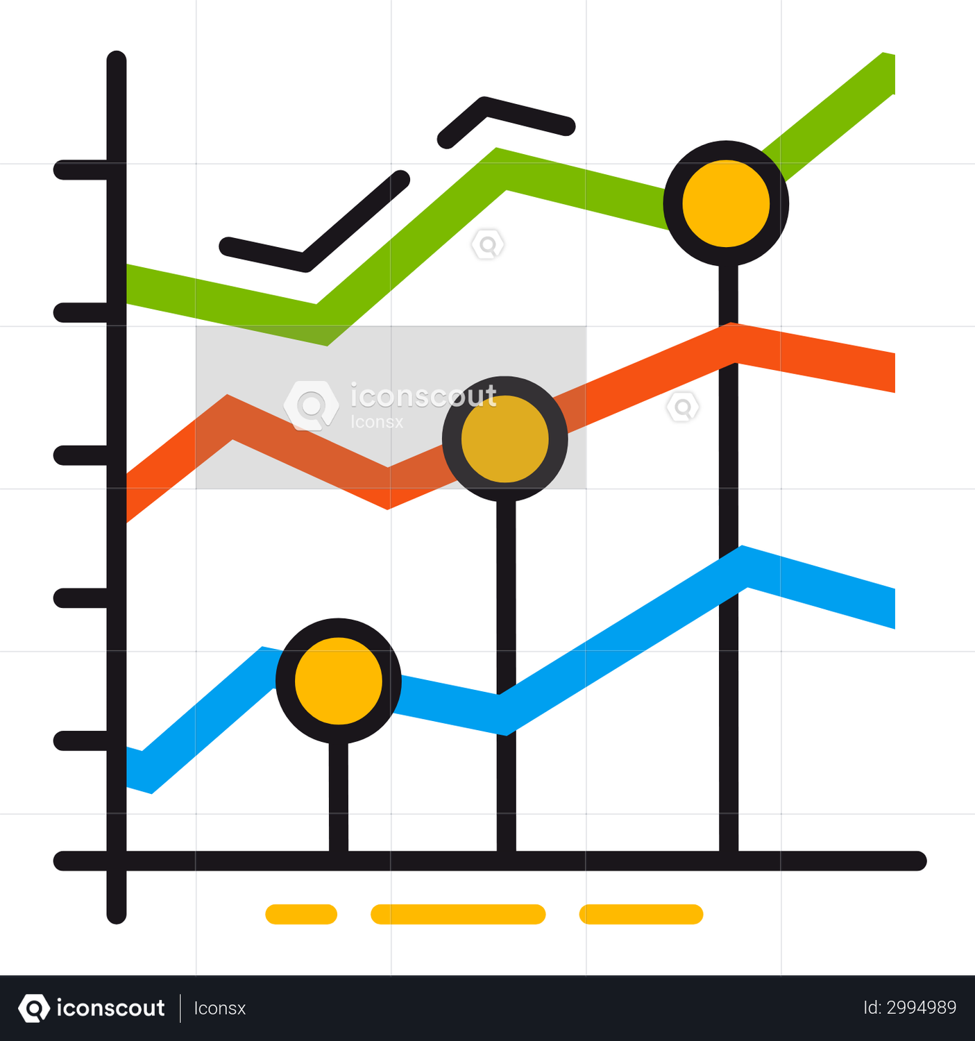 Stock Market Animation by Iconsx | LottieFiles
