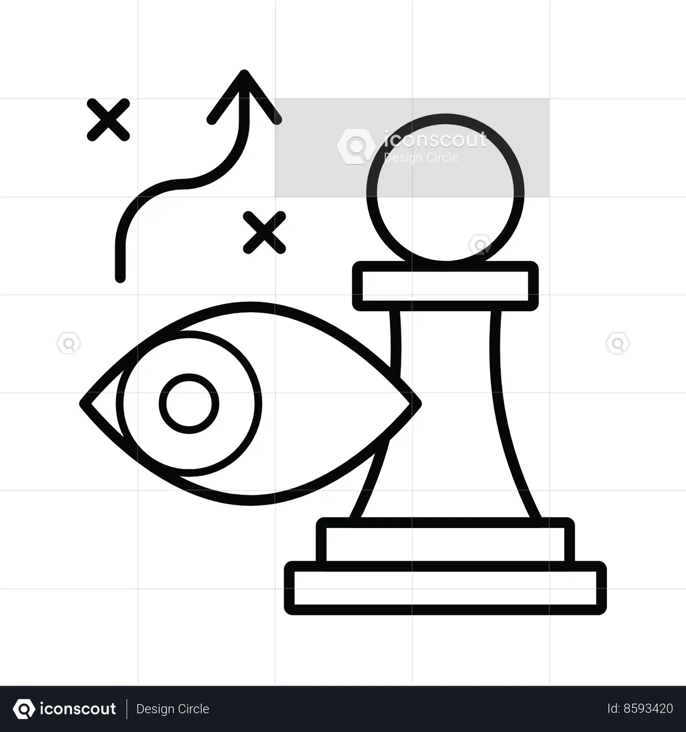 Strategic Vision Animated Icon download in JSON, LOTTIE or MP4 format Strategic Vision Animated Icon download in JSON, LOTTIE or MP4 format