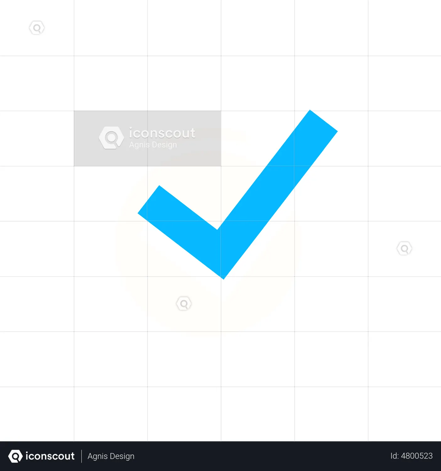 Successfully Done Animated Icon download in JSON, LOTTIE or MP4 format