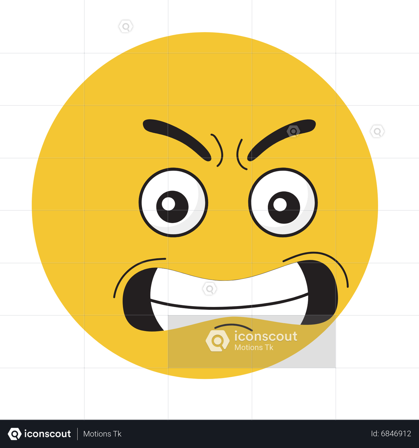 Super Angry Emoji Animation by Motions Tk | LottieFiles