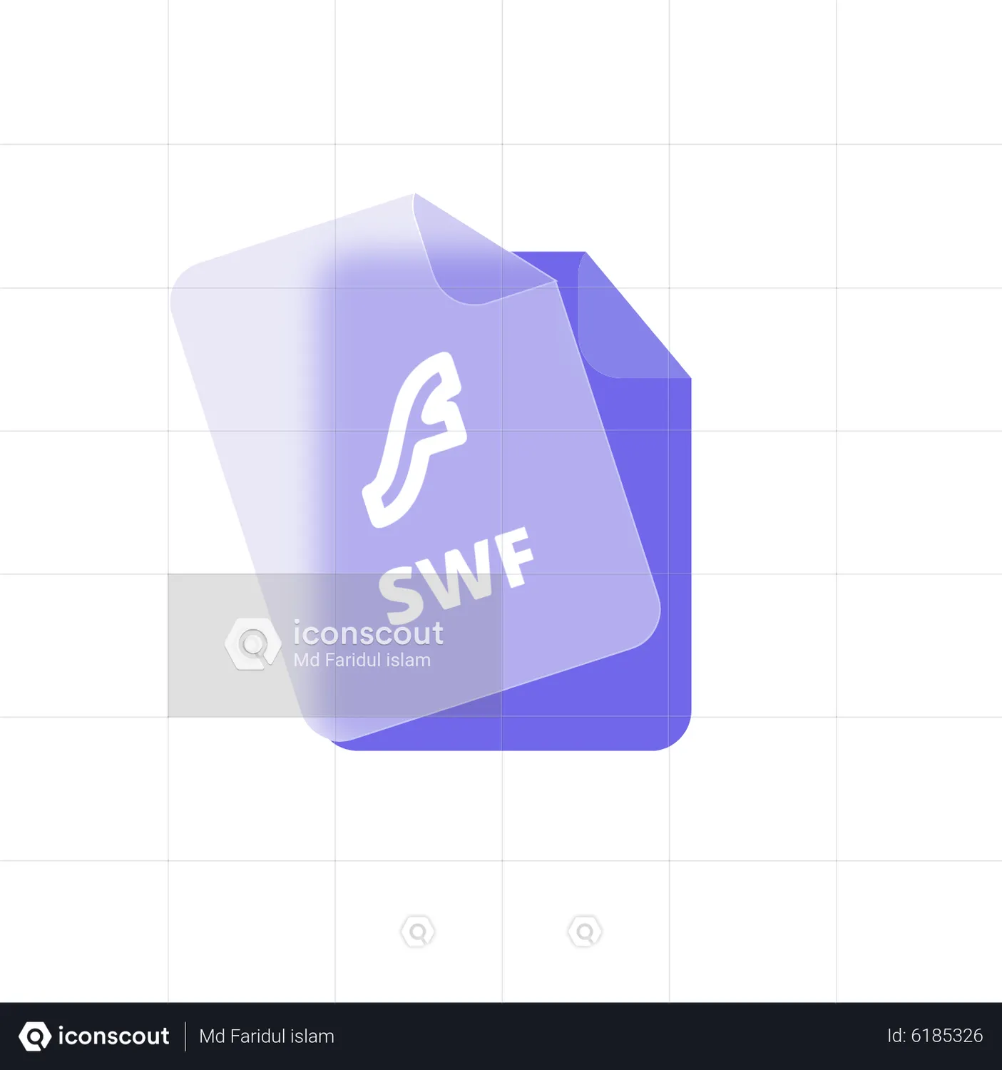 Swf File Animated Icon download in JSON, LOTTIE or MP4 format