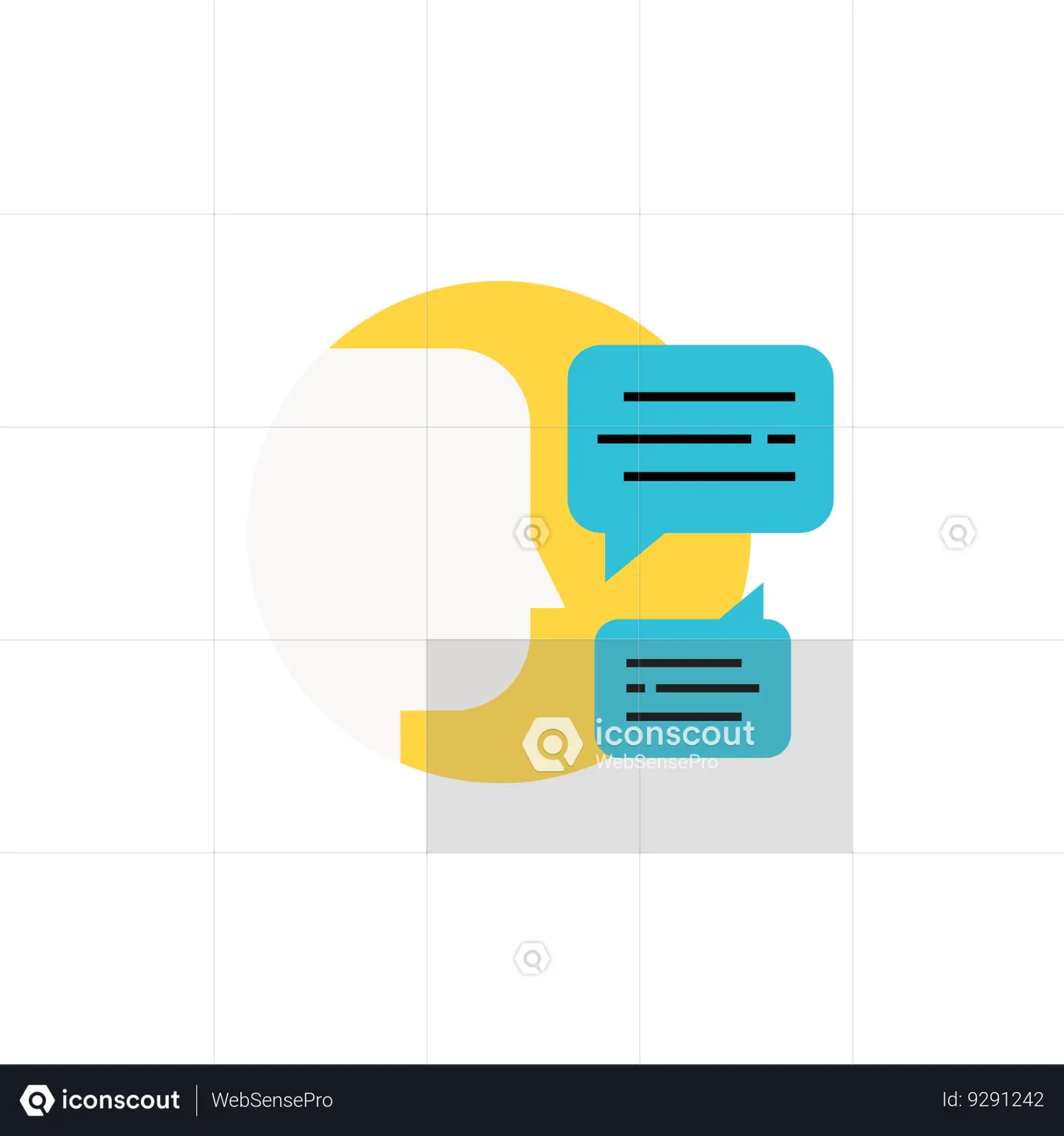 Teaching Animated Icon download in JSON, LOTTIE or MP4 format