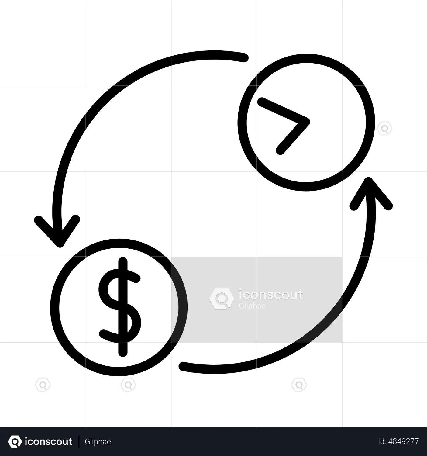 Time Is Money Animated Icon - Free Download Business Animated Icons | IconScout