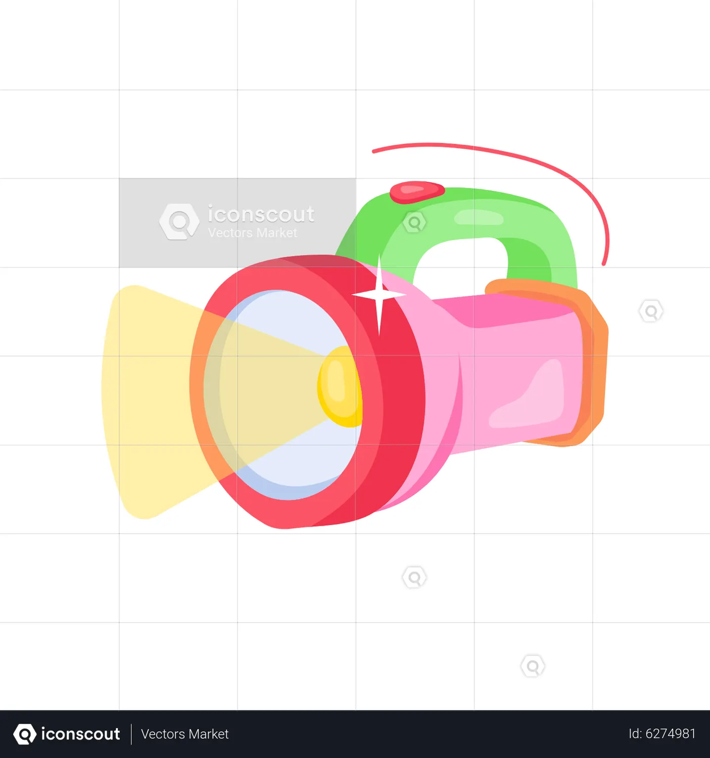 Torchlight Animated Icon Download In Json Lottie Or Mp4 Format