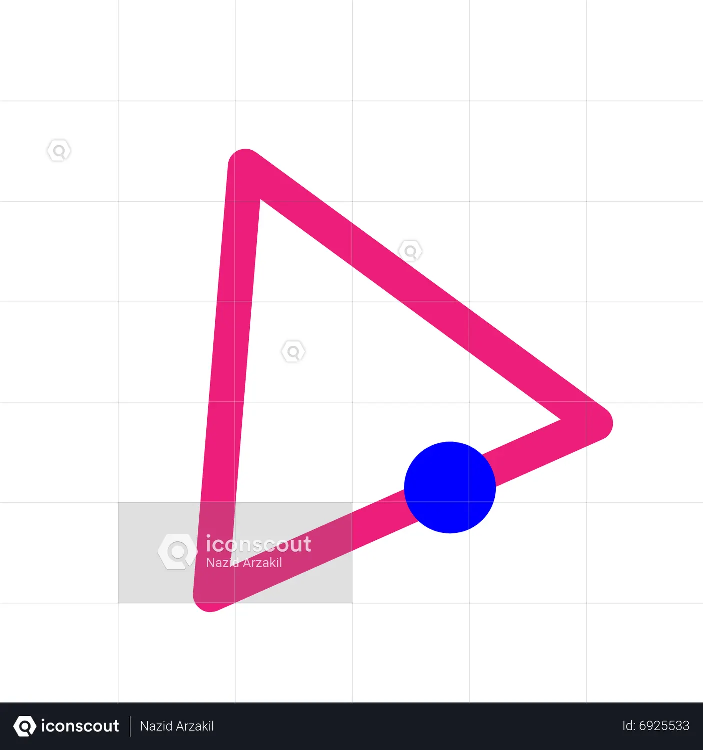 Triangle Loading Animated Icon - Free Download Art & Abstract Animated ...
