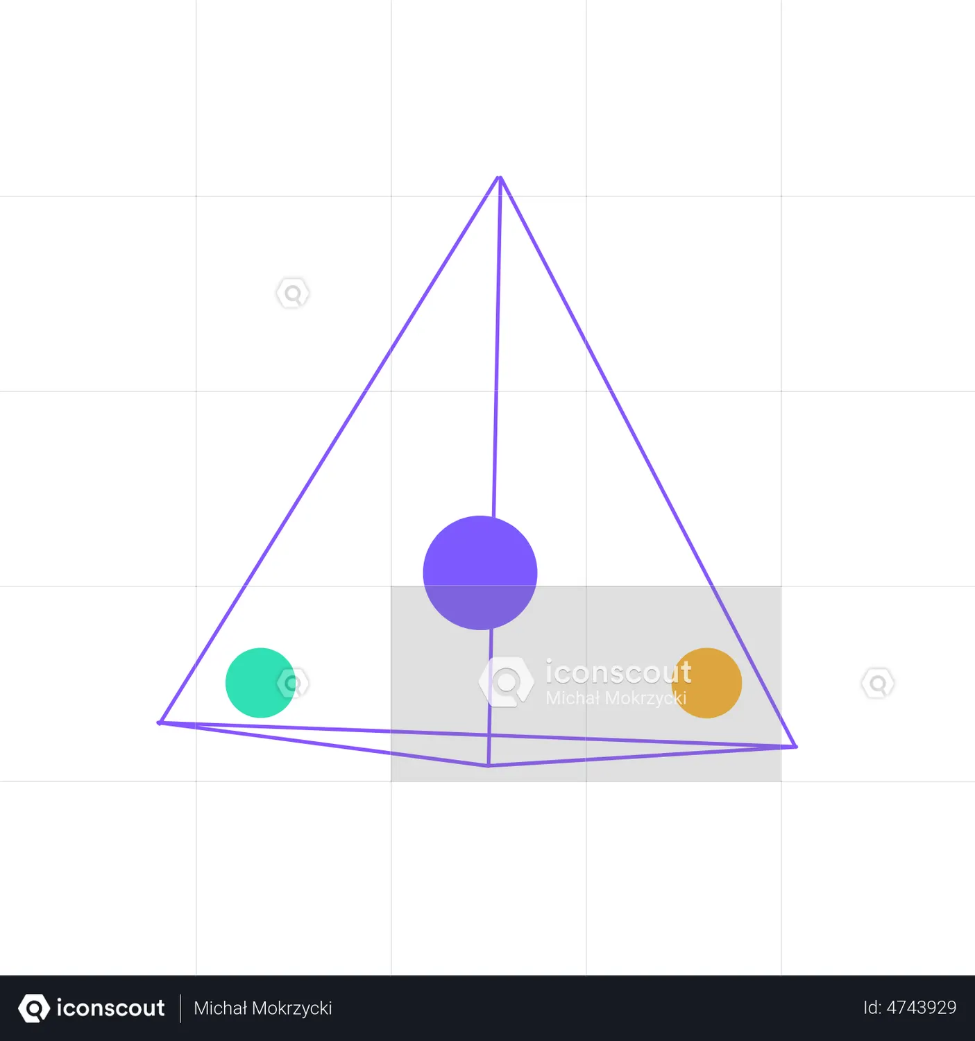 Triangle With Balls Loading Animated Icon download in JSON, LOTTIE or ...
