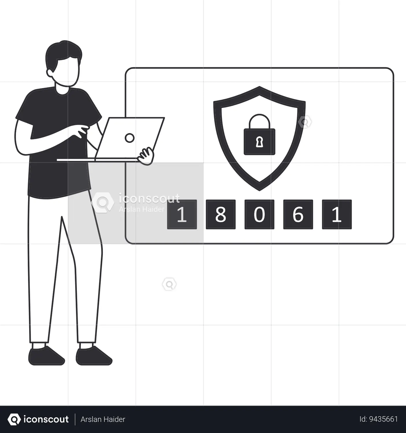 Two Factor Authentication Verification Animation Free Download