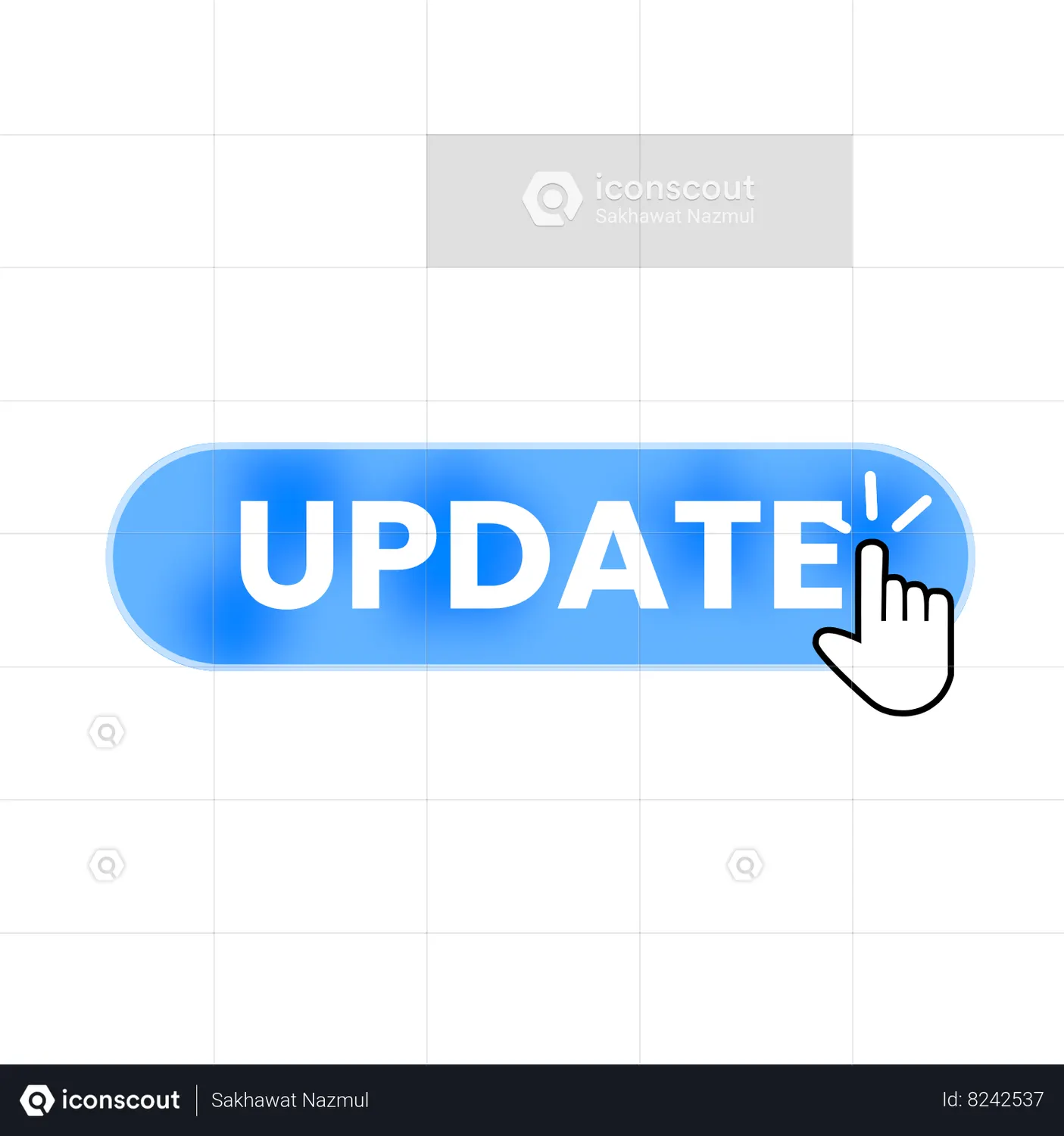 Update Button Animated Icon - Free Download User Interface Animated ...