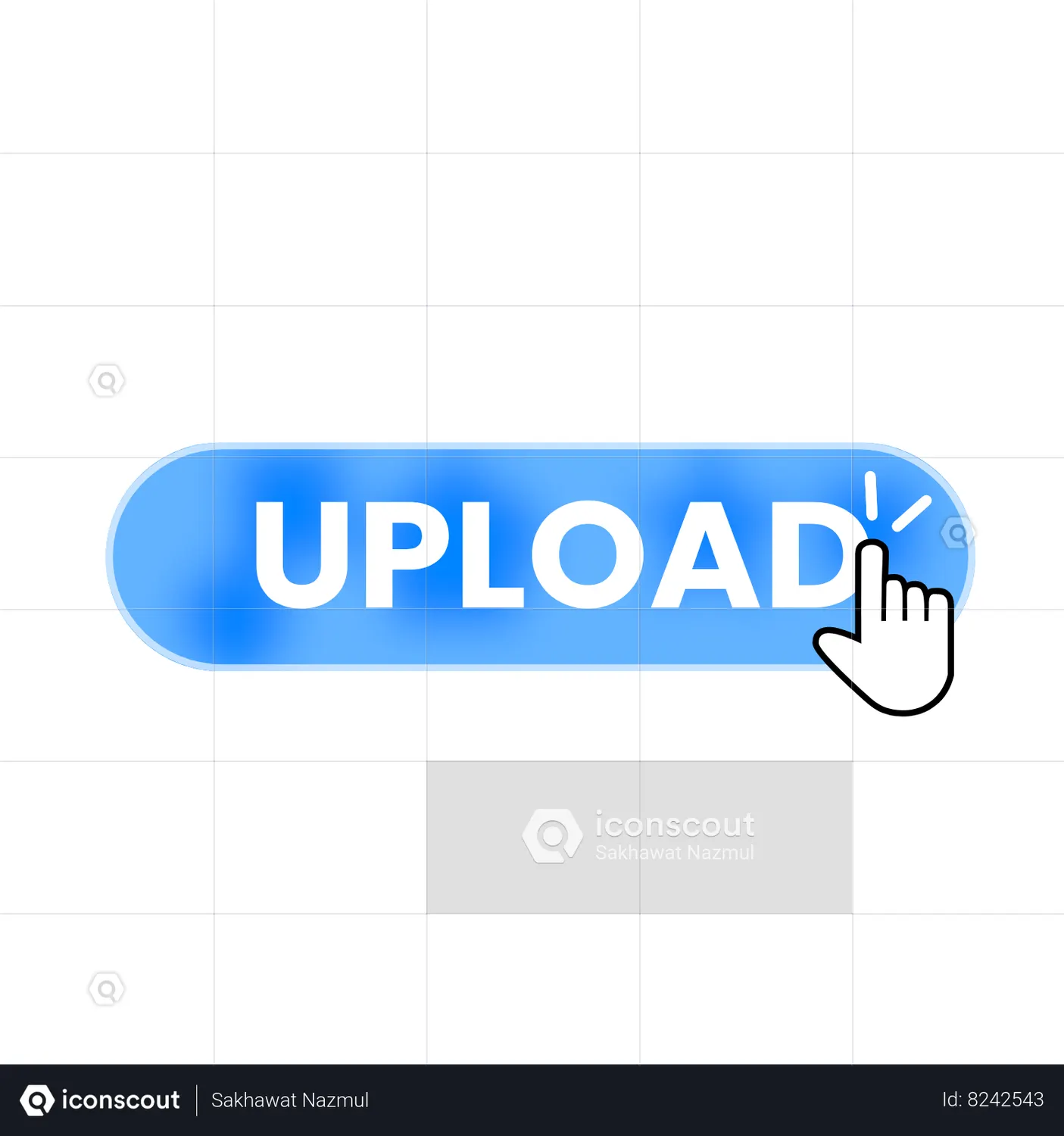 Upload Button Animated Icon - Free Download User Interface Animated ...