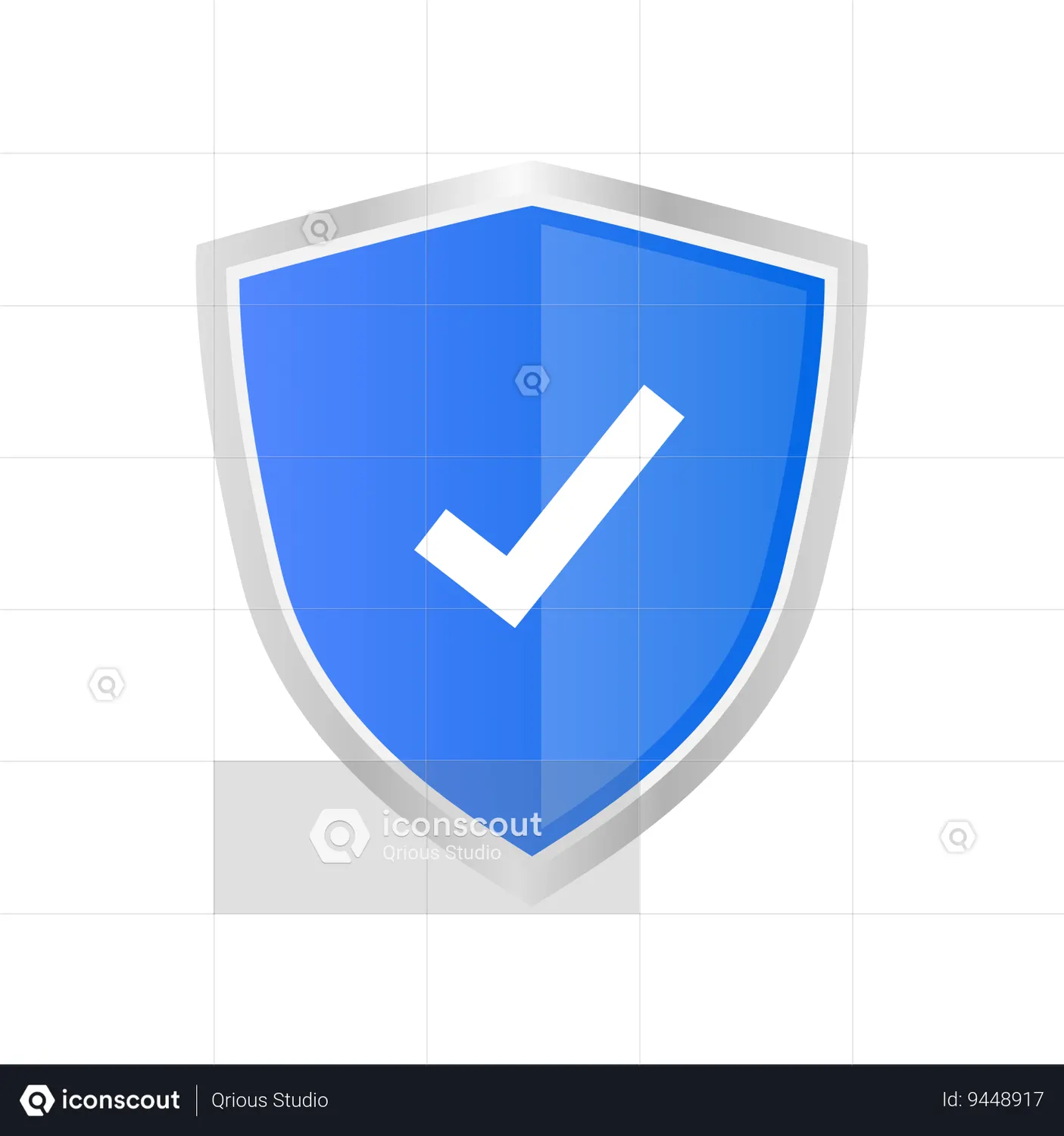 Verified Shield Blue Animated Icon - Free Download Miscellaneous ...