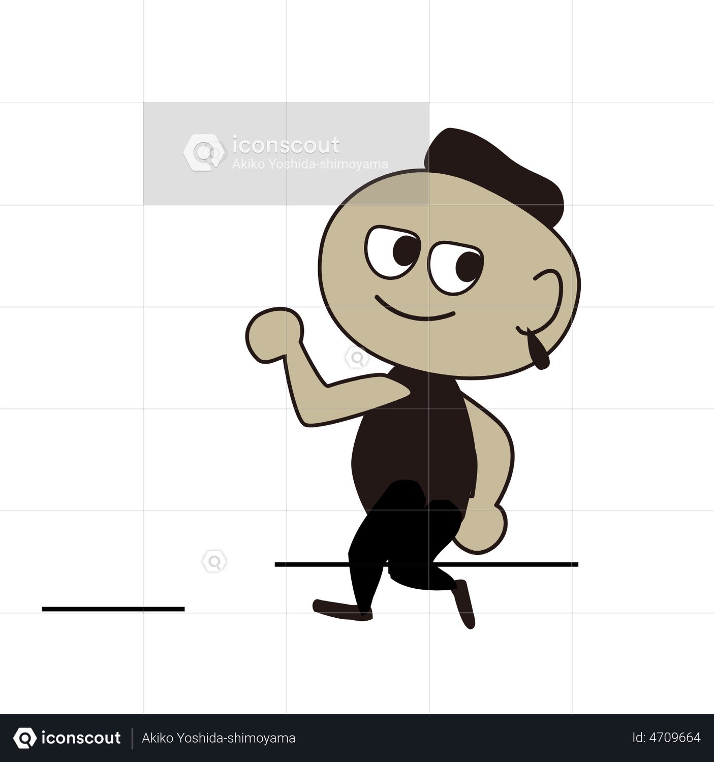 Walk Animation by Akiko Yoshida-shimoyama | LottieFiles