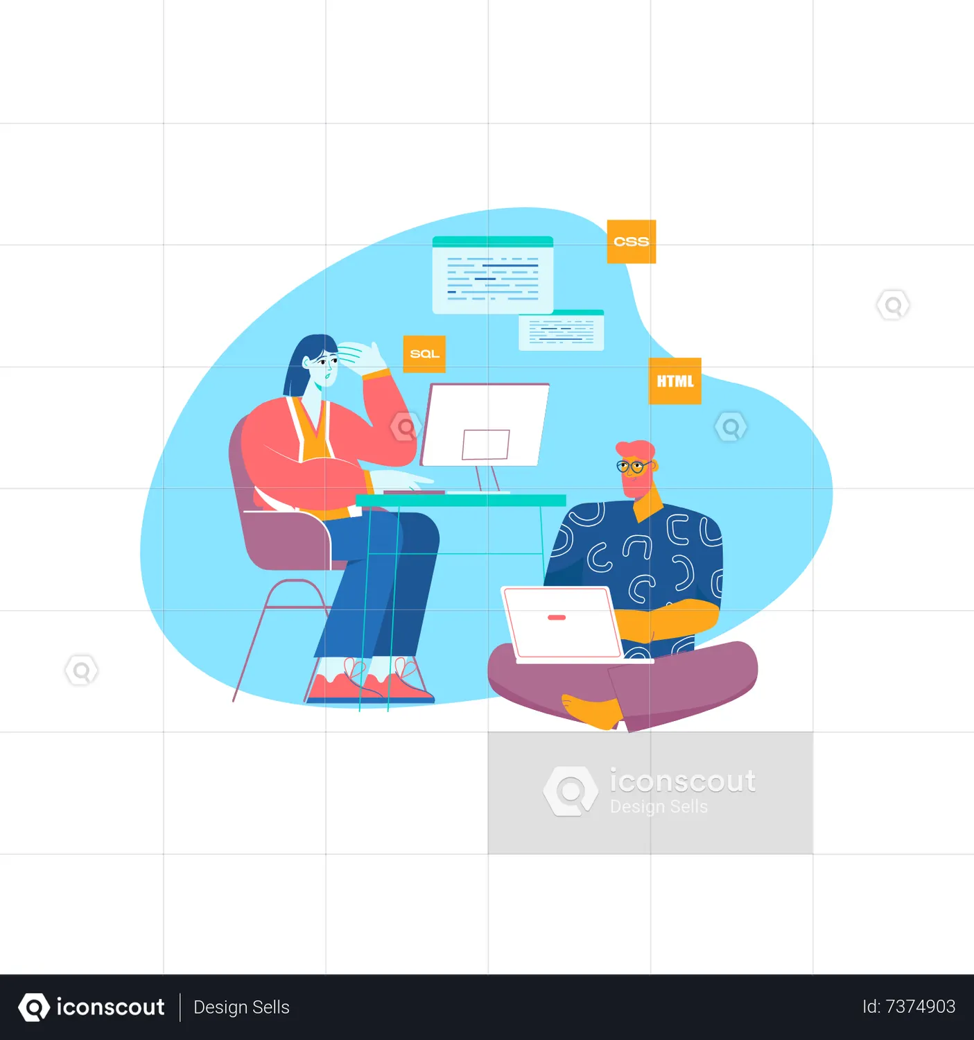 Web Coding Animation - Free Download Design & Development Animations | IconScout