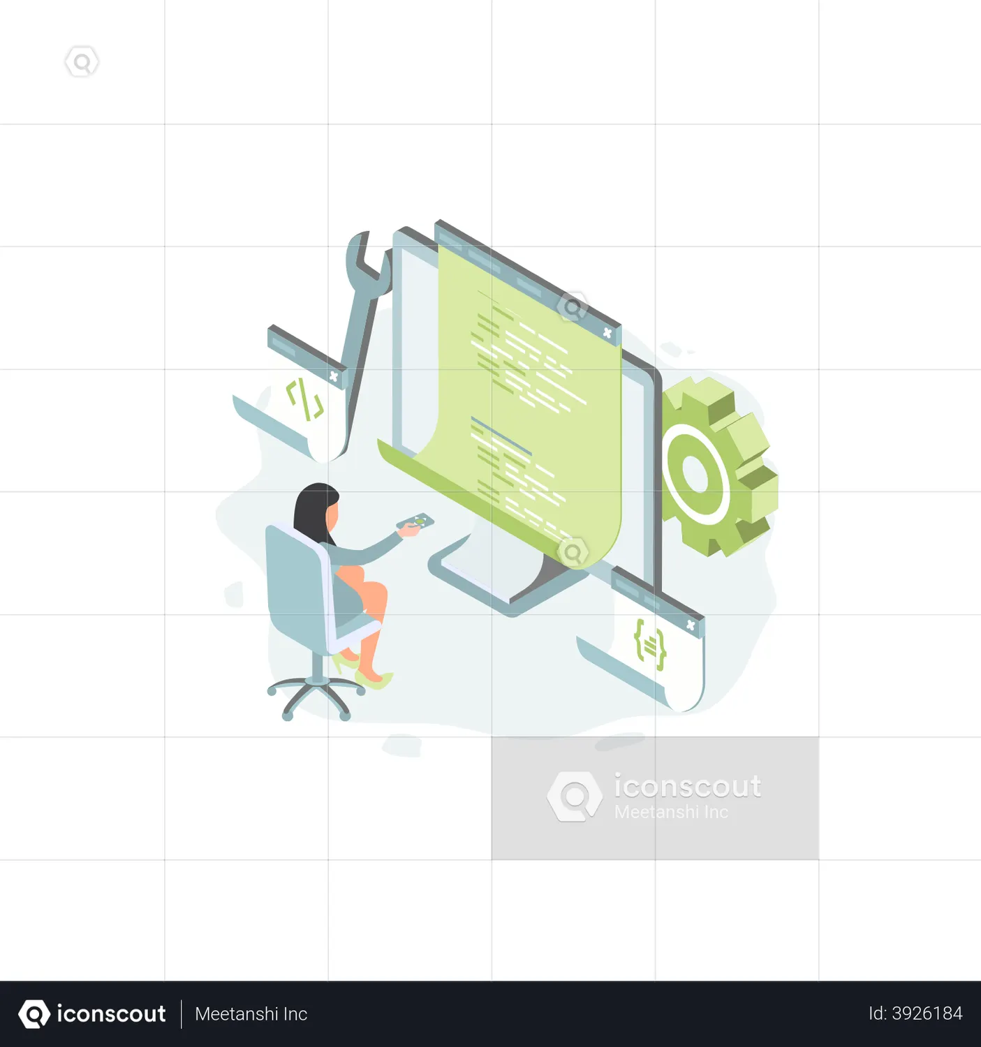Web Developer Animation - Free Download Design & Development Animations ...