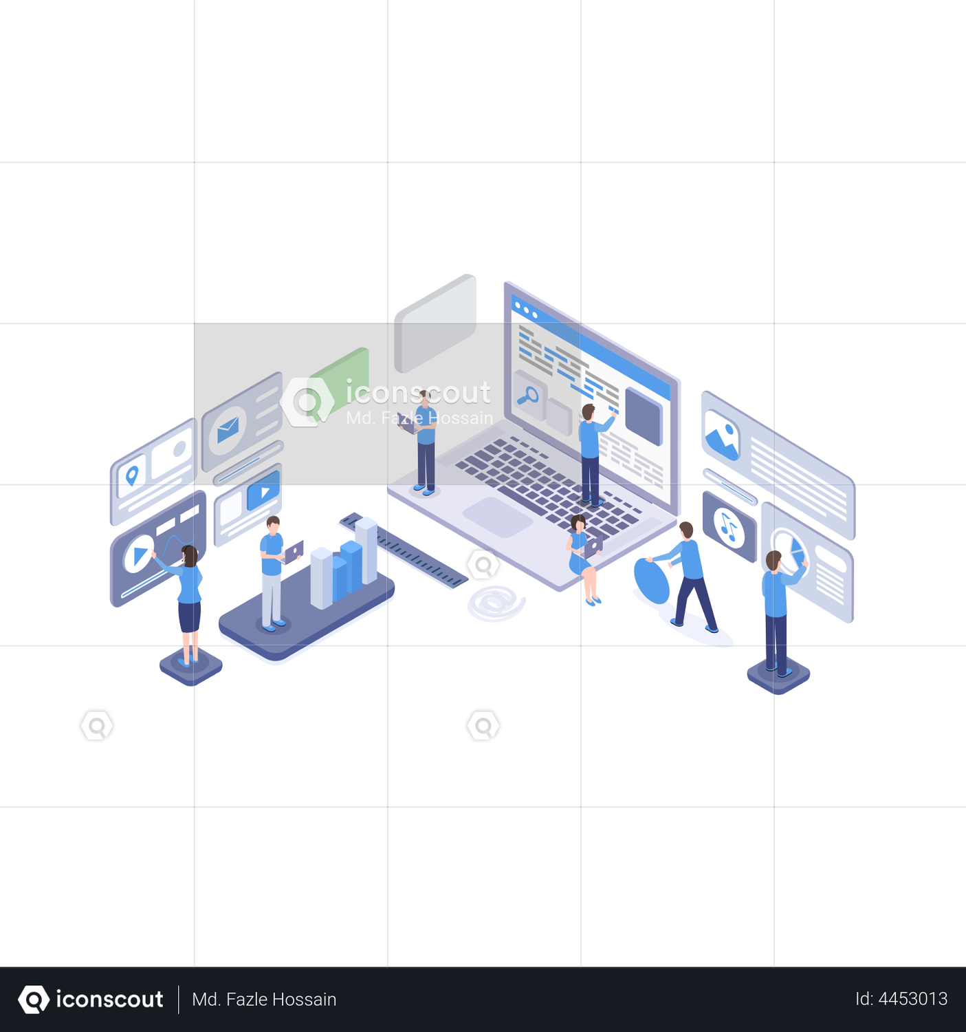 Web Development Animation by Md. Fazle Hossain | LottieFiles