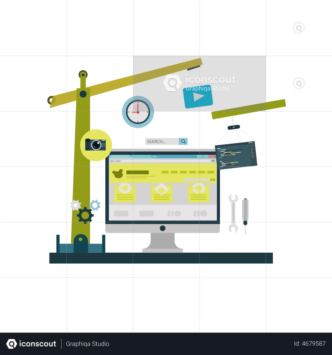 Web Development Animation - Free Download Design & Development ...