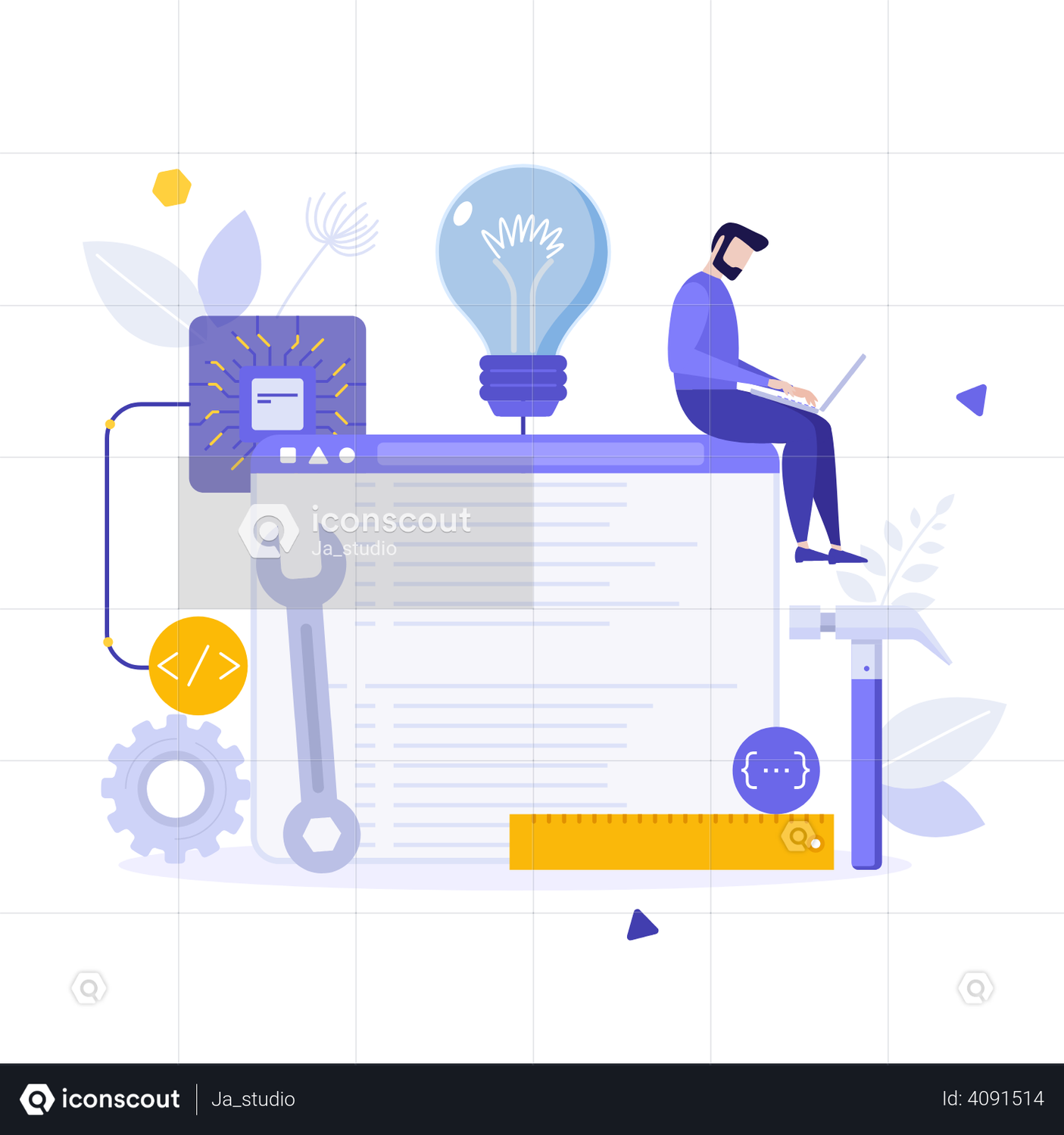 Website Development Animation by Ja_studio | LottieFiles