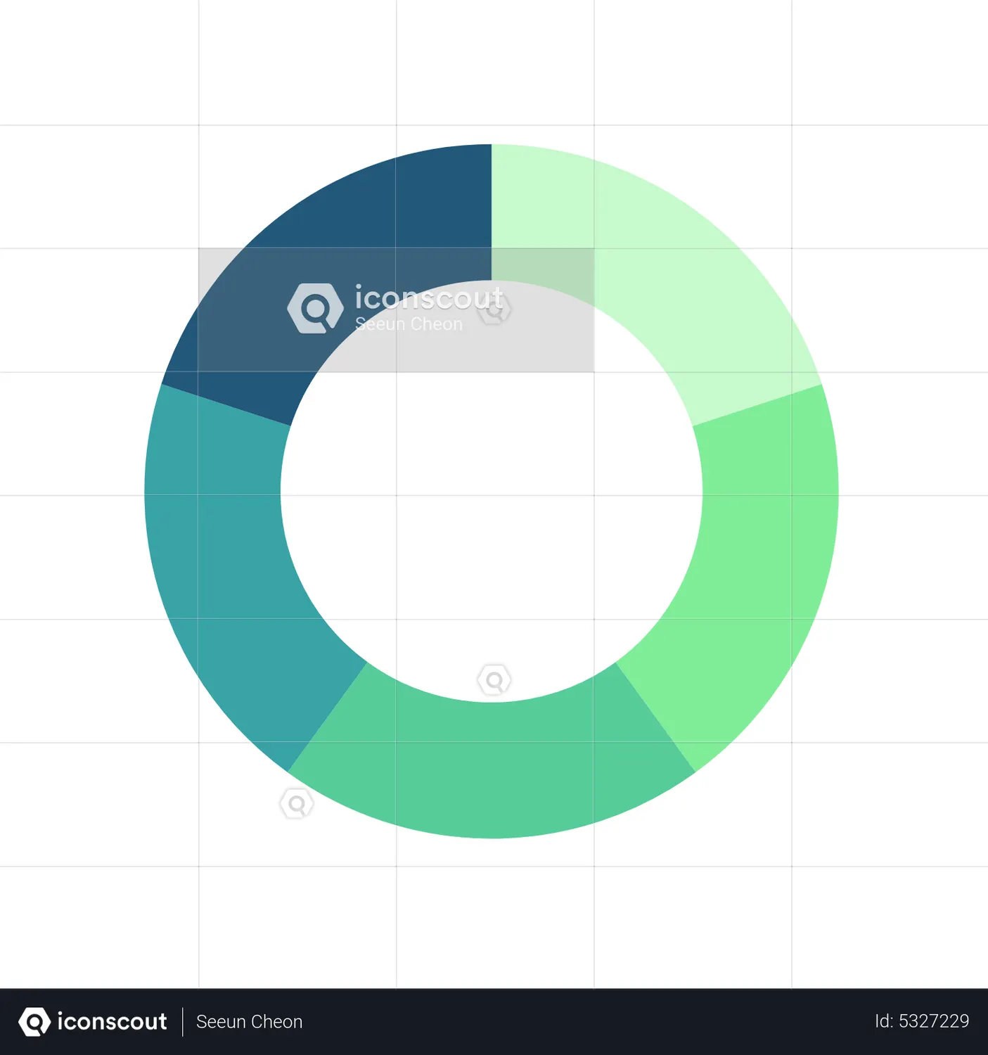 Wheel Graph Animated Icon download in JSON, LOTTIE or MP4 format