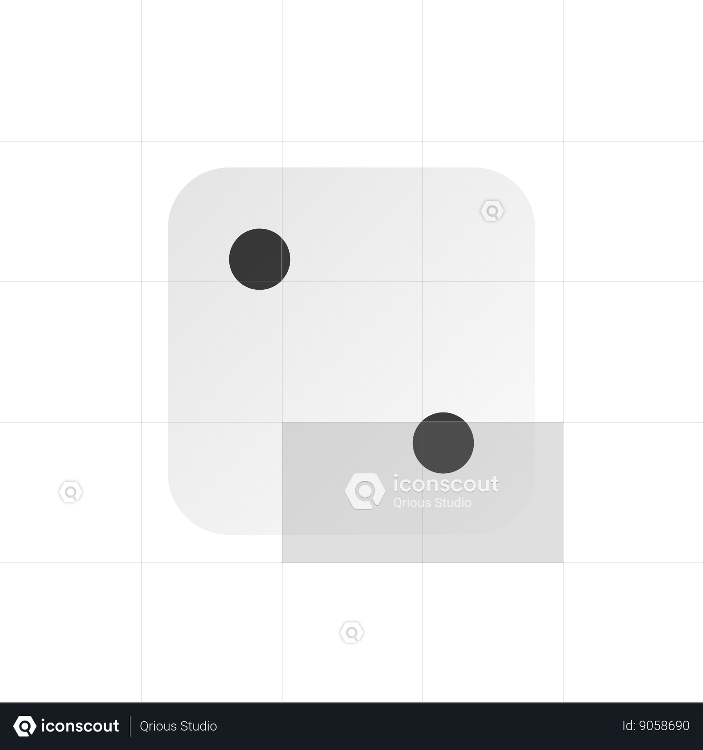 Dice Number 2 Animation by Qrious Studio | LottieFiles