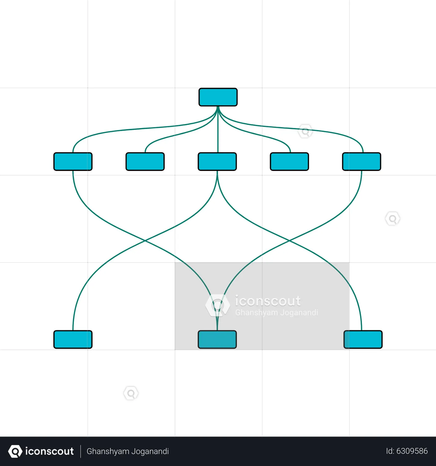 Workflow Animated Icon Download In Json Lottie Or Mp4 Format